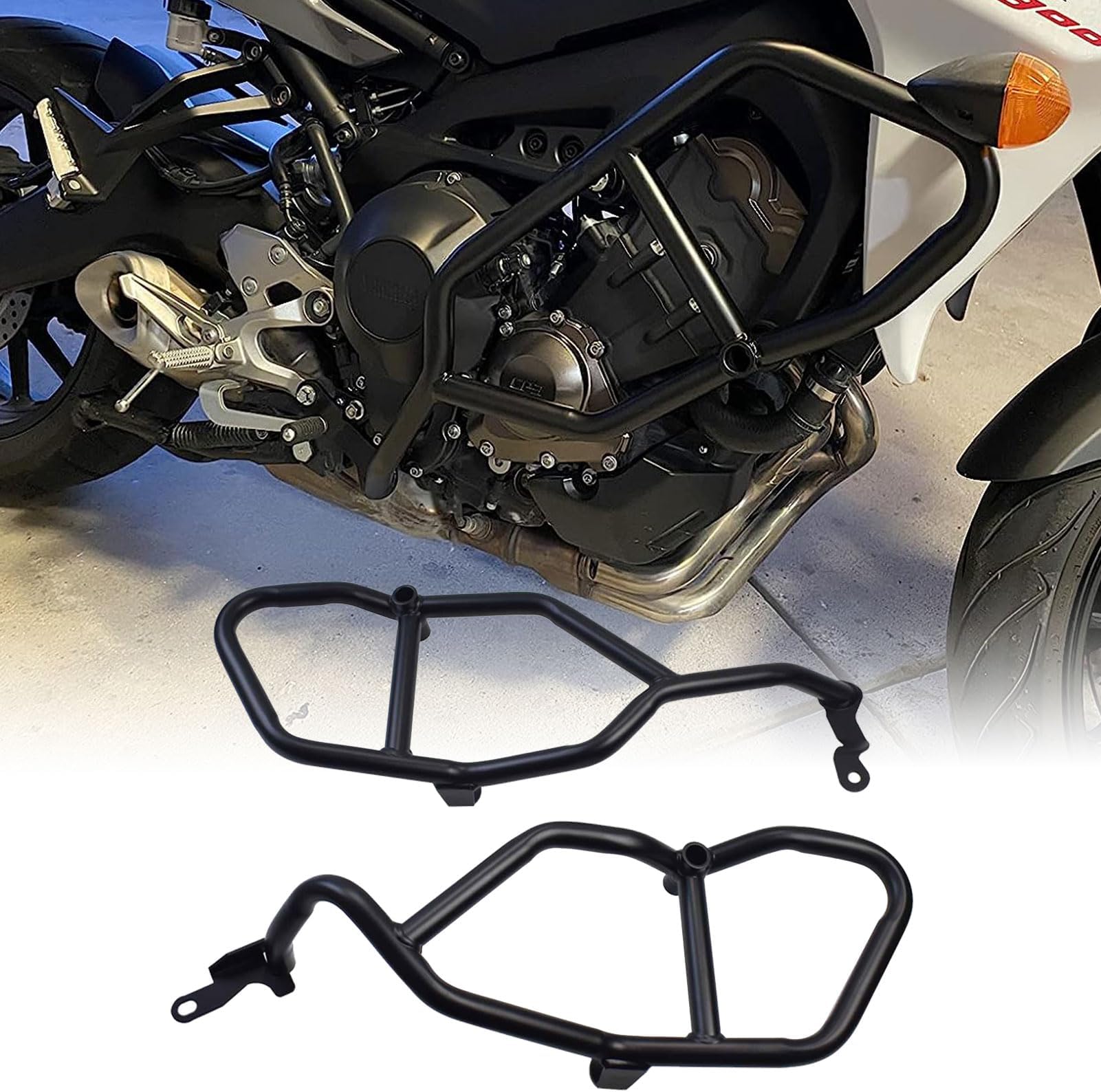Amazon.com: Midimttop Motorcycle Accessories Engine Guard Highway Crash ...