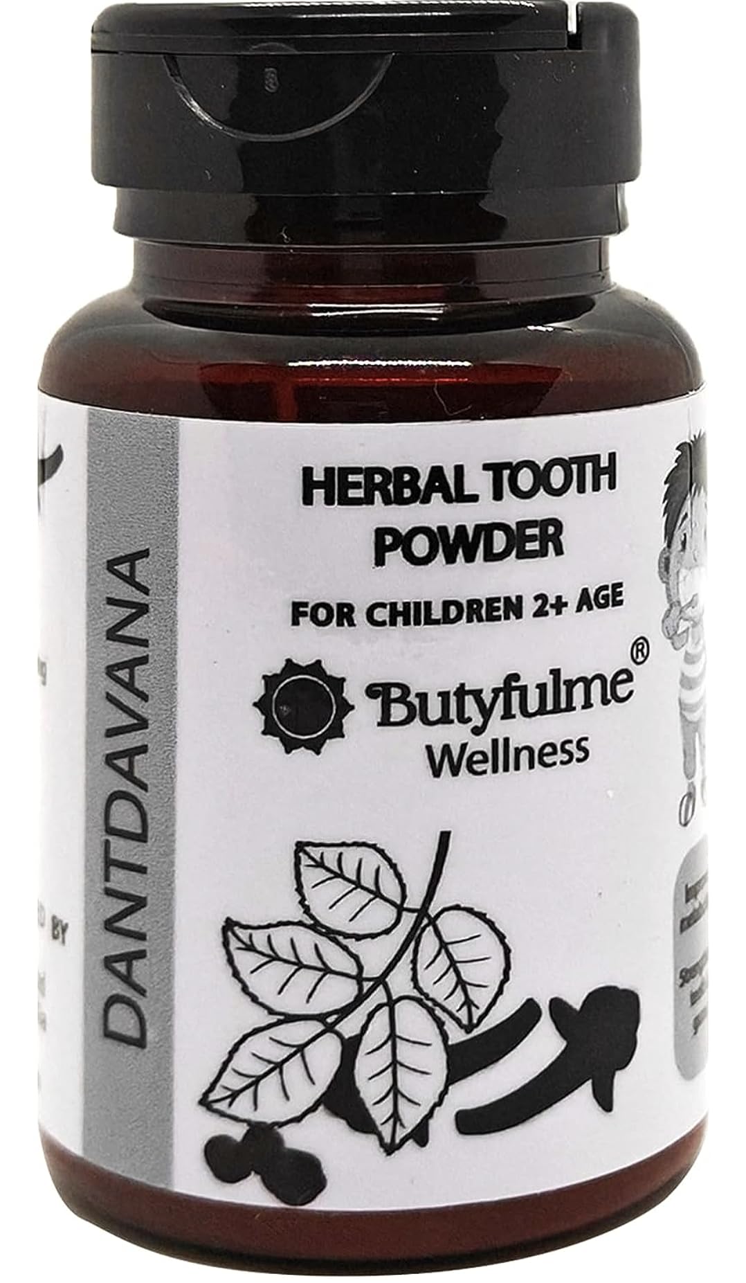 Buy Butyfulme Herbal Tooth Powder For Kids| Age- (2+yrs)| Smile Bright ...