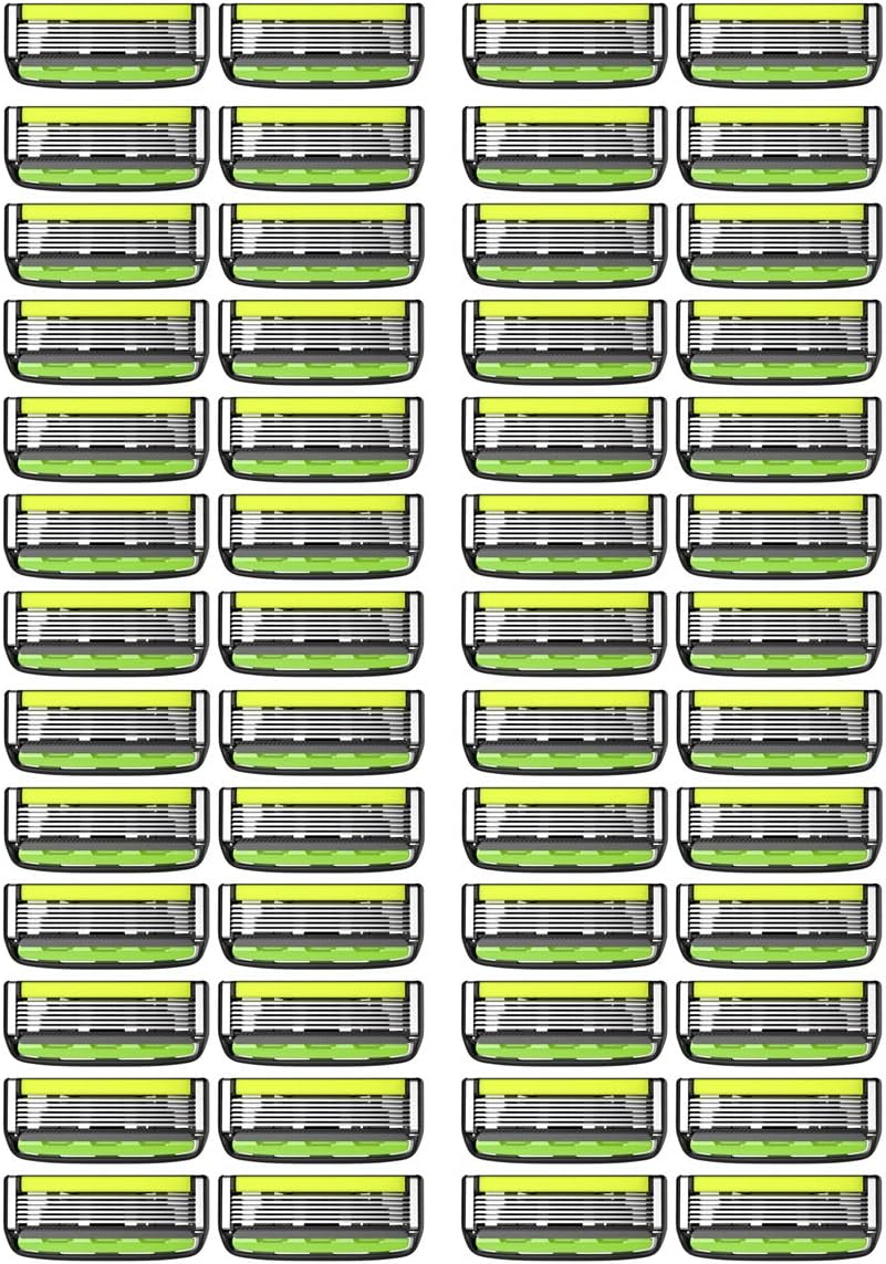 Dorco Pace 6 Plus- Six Blade Razor System with Trimmer - 52 Pack Refill ...