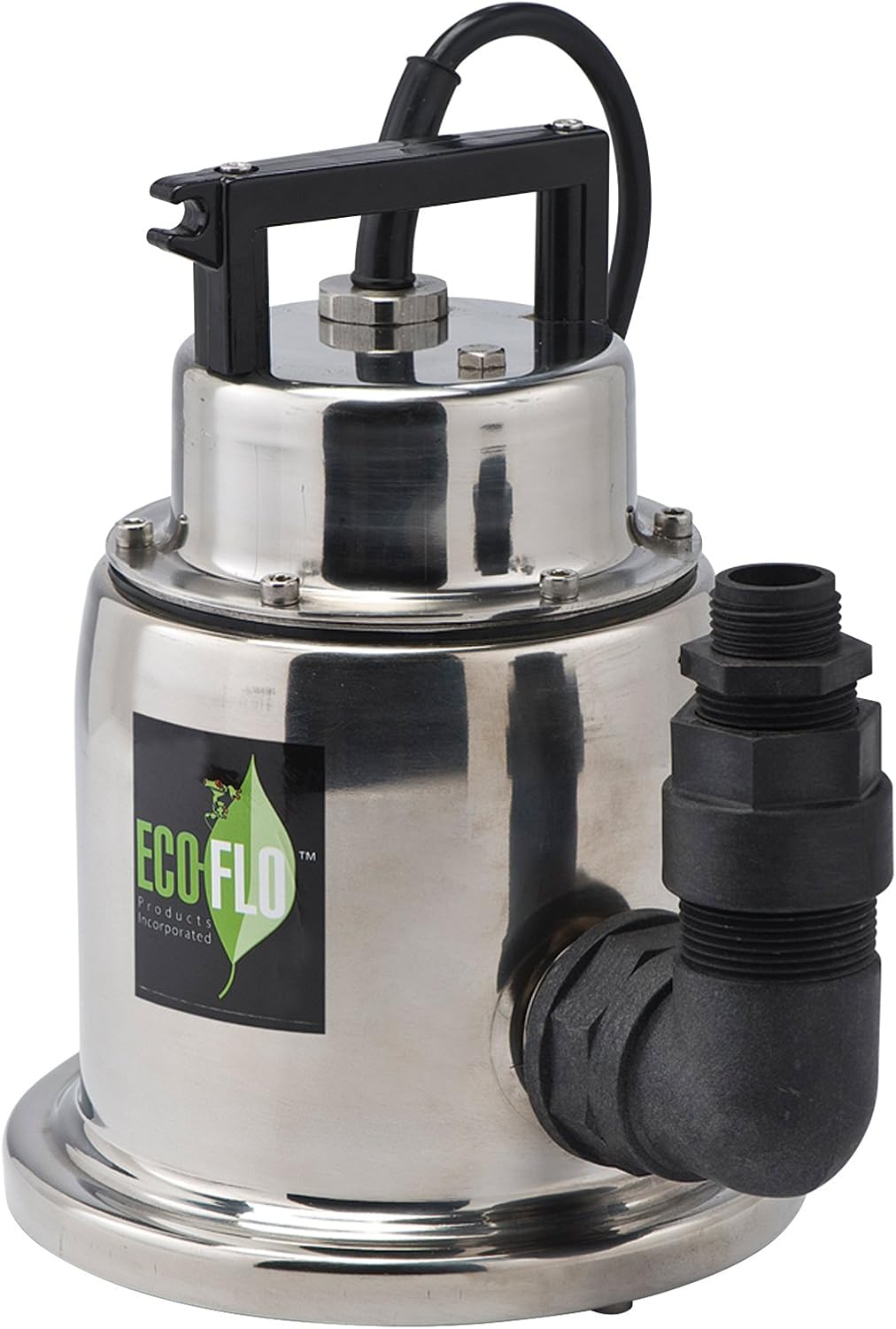 ECO-FLO Products SUP64 Stainless Steel Manual Submersible Utility Pump ...
