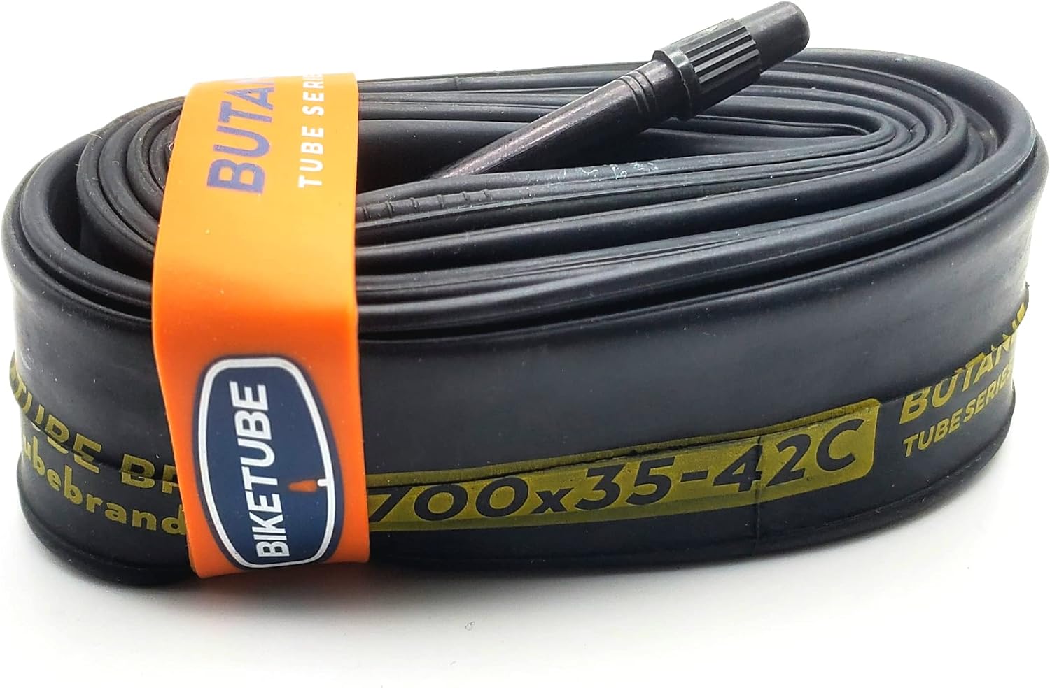 Amazon.com : 700c x 35–42mm Butyl Bike Tube by BIKETUBE BRAND ...