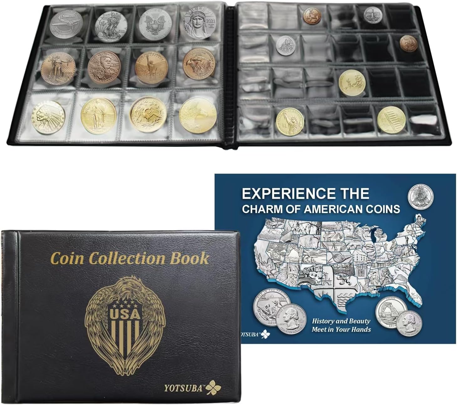 Amazon.com : Yotsuba Coin Collection Book - US Special Edition with 300 ...