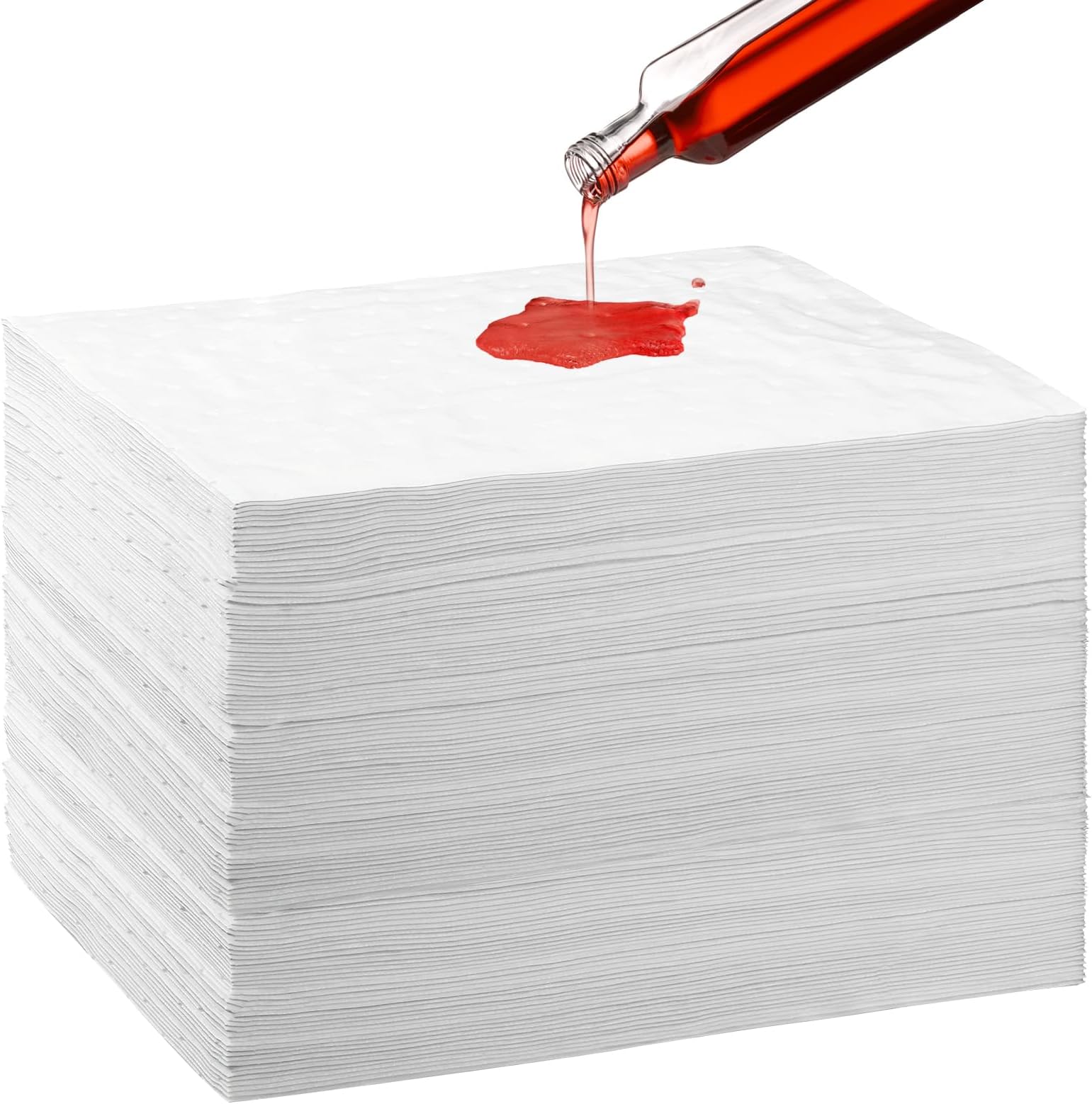 Amazon.com: Hoolerry Oil Absorbent Pads Weight Dimpled Pad Garage ...