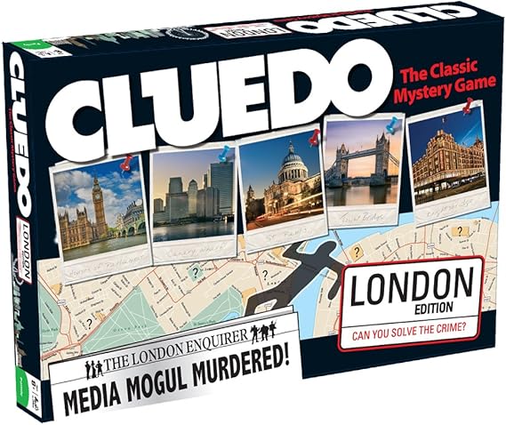 Cluedo London Edition Board Game : Amazon.co.uk: Toys & Games