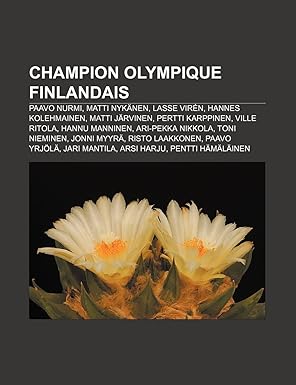 Amazon.co.jp: Champion Olympique Finlandais: Paavo Nurmi, Matti Nykanen ...