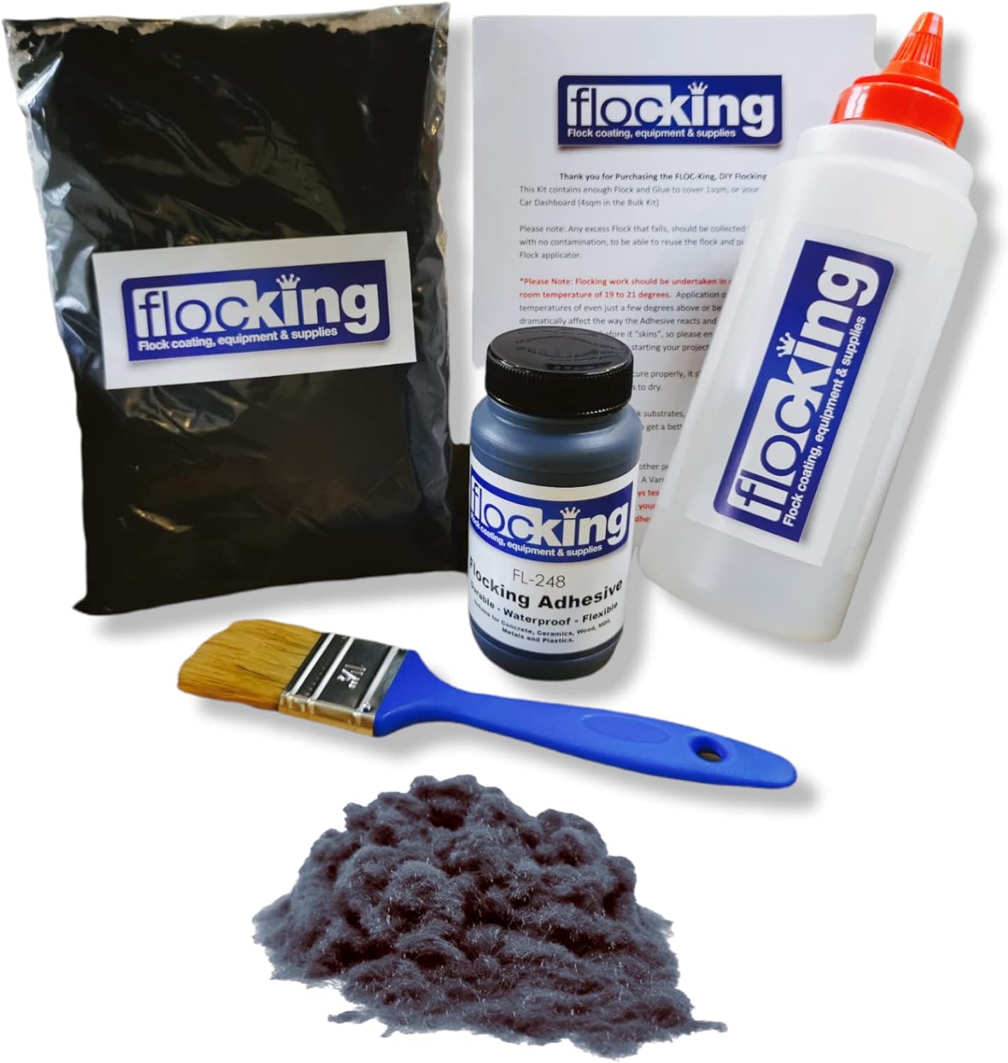 FLOC-KING DIY Flocking Kit - Flocked Dashboard - Project - Nylon Flock ...