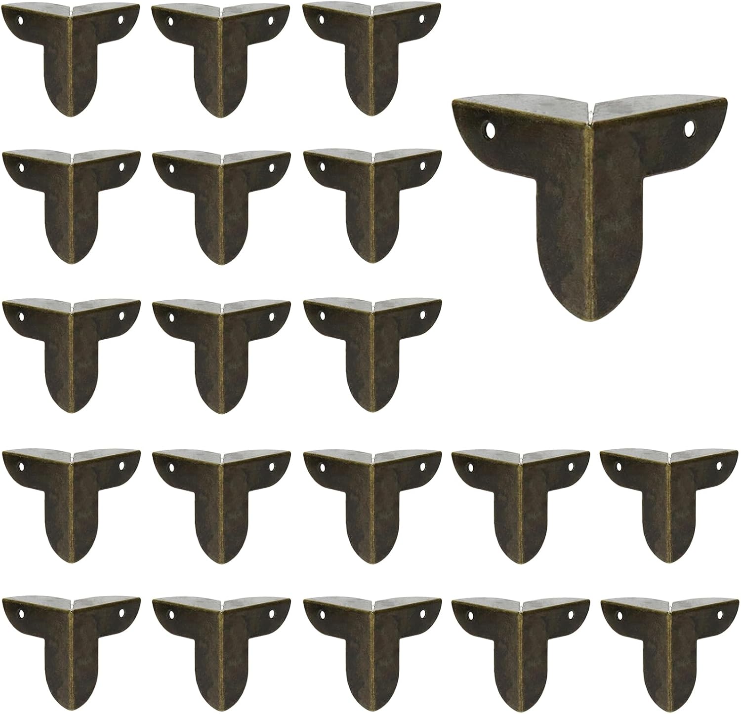 Amazon.com : Box Corner Protectors Metal Mcredy Decor Edge Guard for ...