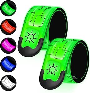 Amazon.com: 2PCS LED Armband for Running Walking at Night, High ...