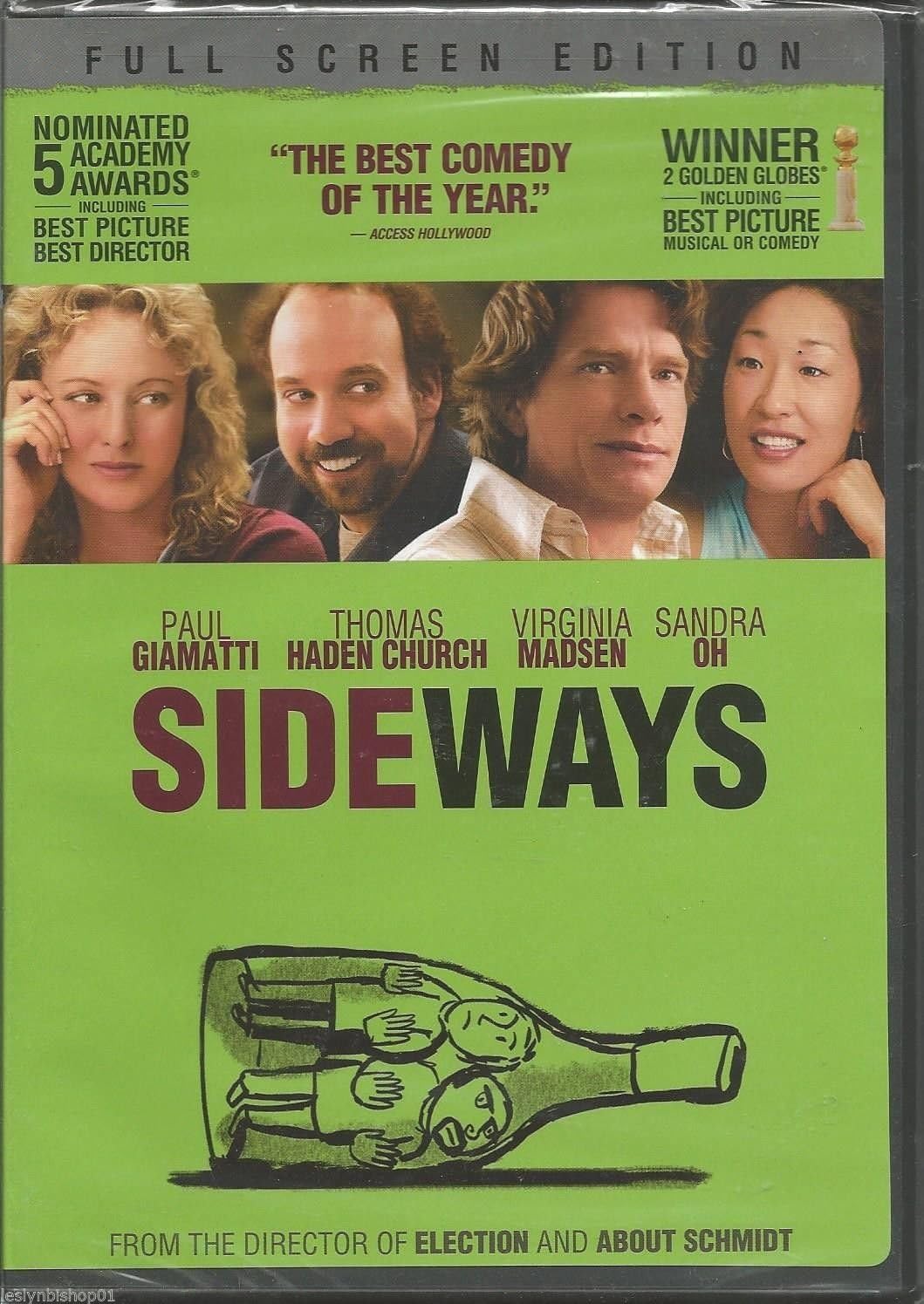 Amazon.com: Sideways (Full Screen Edition) : Paul Giamatti, Thomas ...