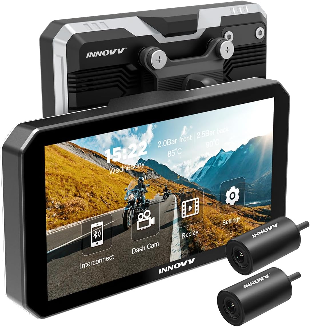 Amazon.com: CHIGEE AIO-5Play Motorcycle Carplay Android Auto GPS ...