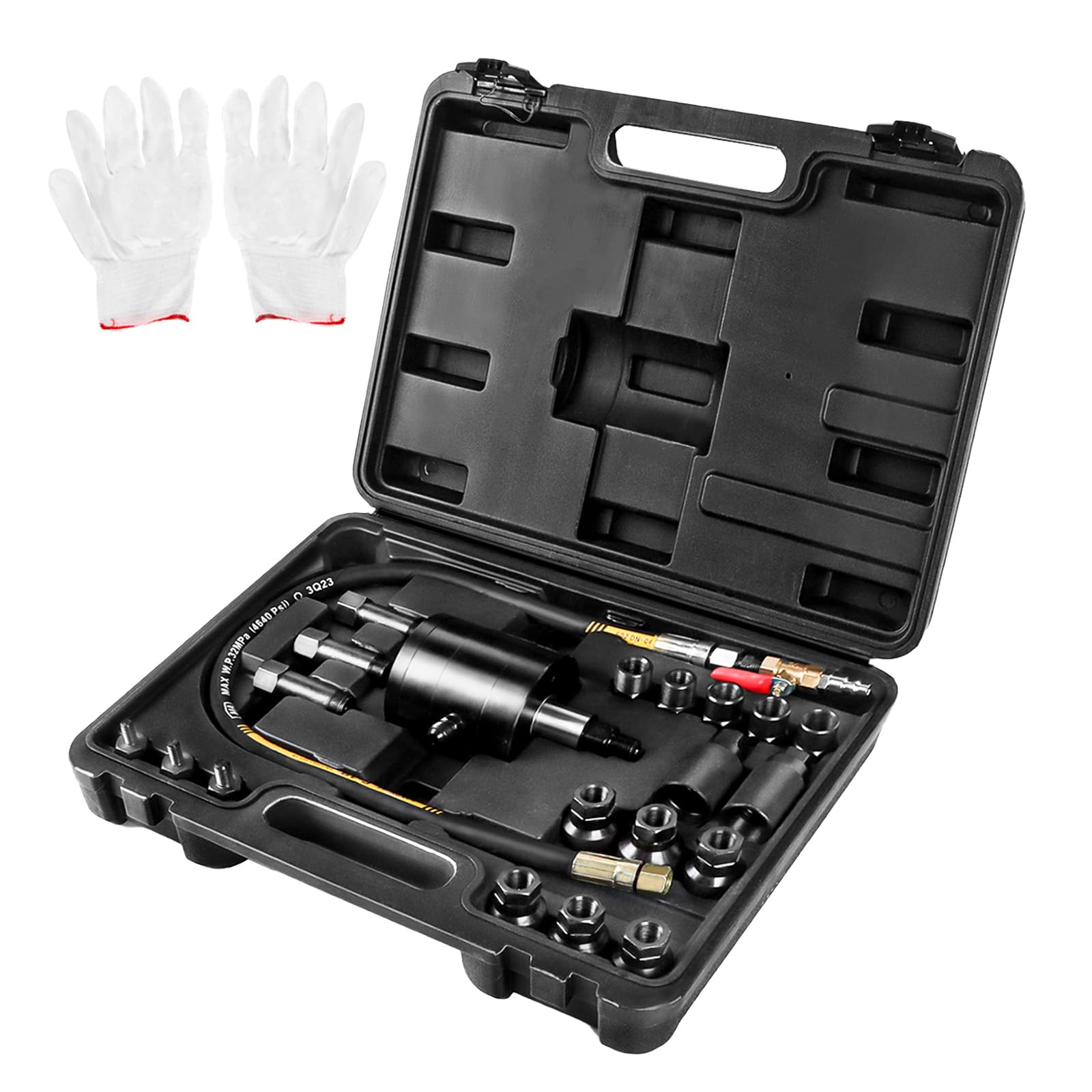 Snapklik.com : 21PCS Pneumatic Injector Puller Tool Injector Puller Set ...