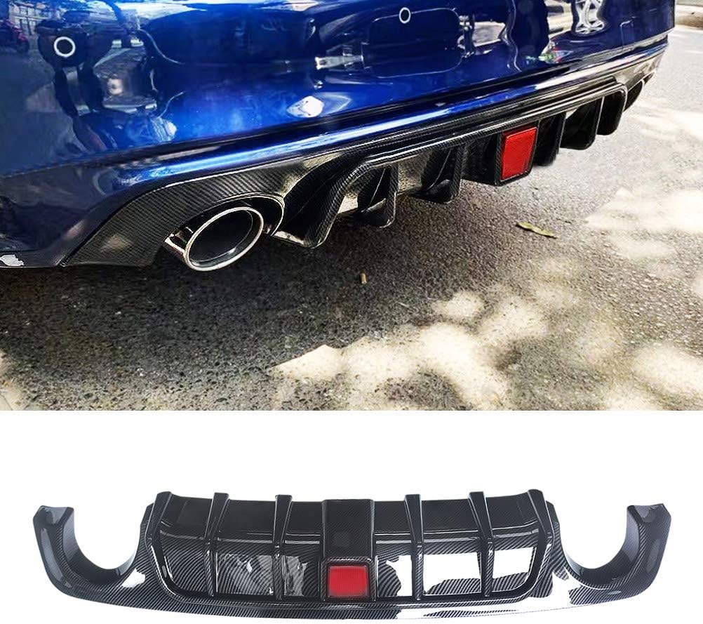 NINTE Rear Diffuser with Brake LED for 2018-2024 Infiniti Q50, Painted ...