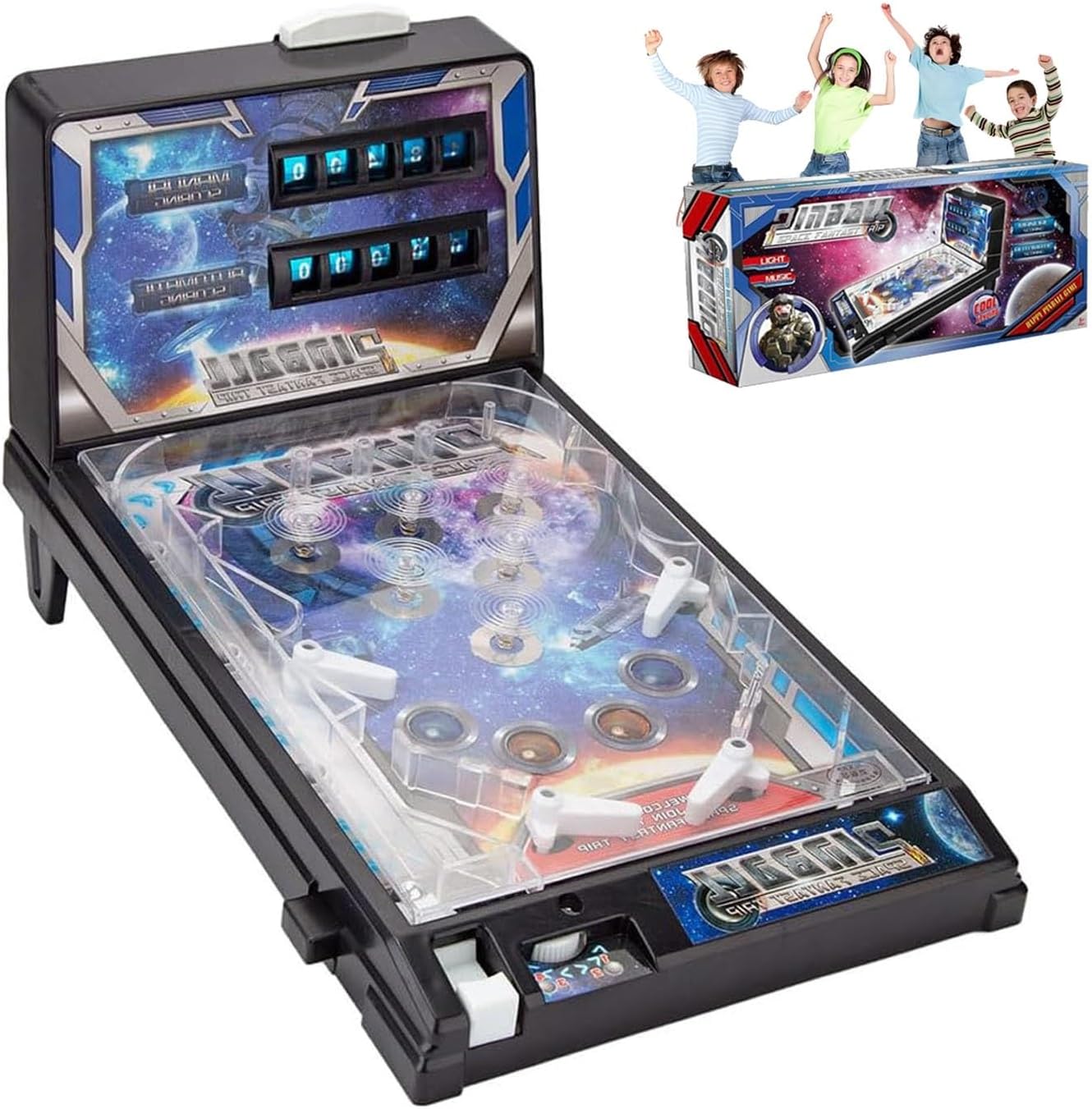 Space Theme Pinball Machine for Kids - Interactive Parent-Child Desktop ...