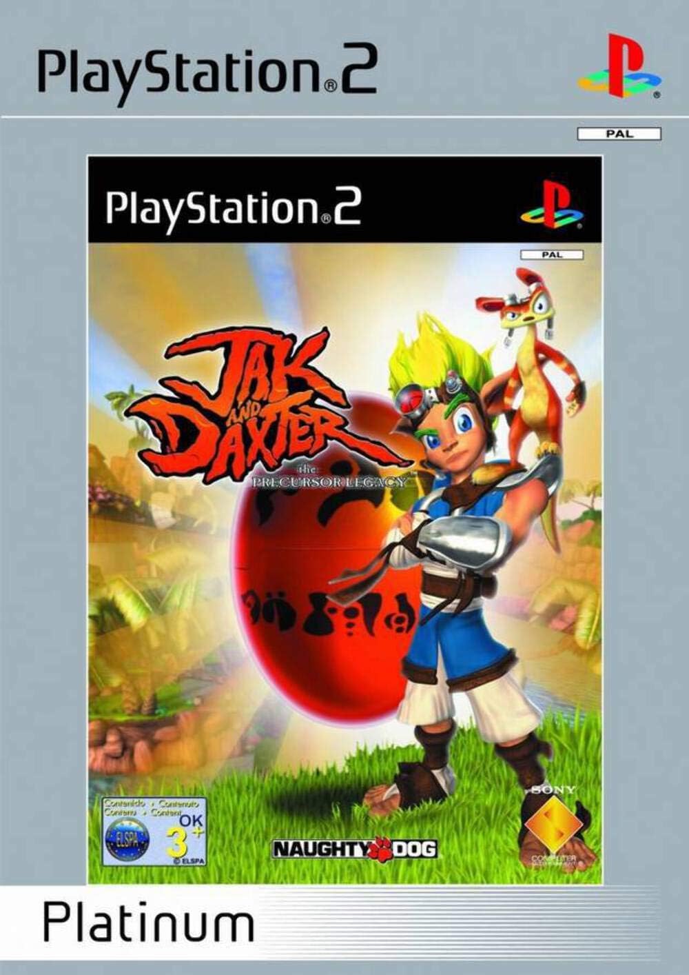 Jak and Daxter Platinum (PS2) : Jak and Daxter: Amazon.it: Videogiochi