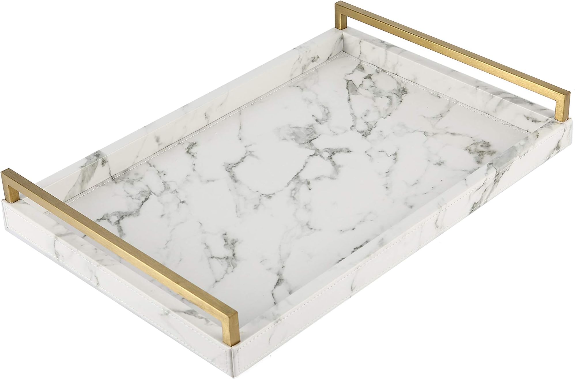 Amazon.com | mDesign Thin Marble Pastry Board, Cutting Slab Kitchen ...