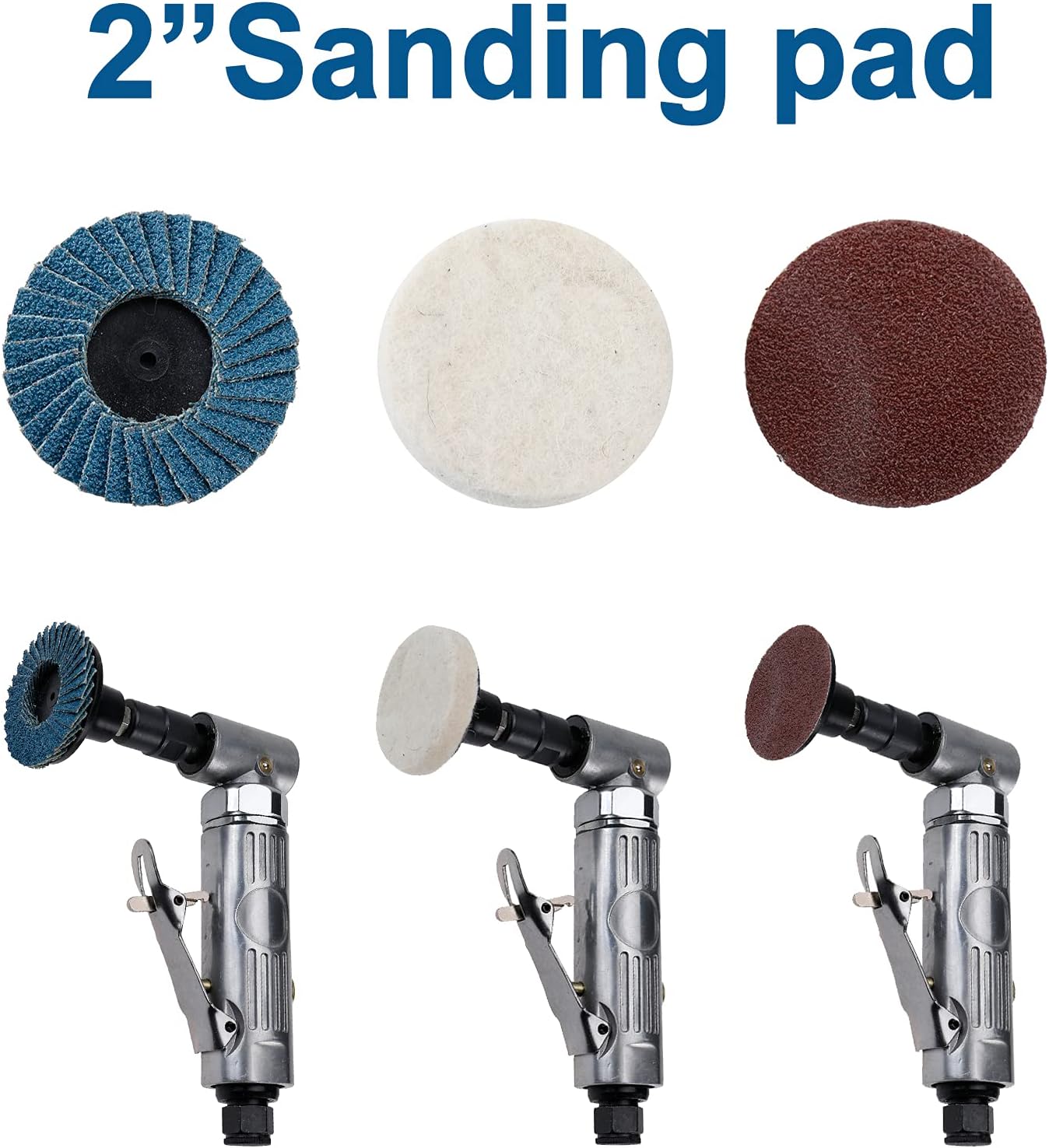 Buy Tysun Angle Air Die Grinder 1/4'' Pneumatic Die Grinder Industrial 90° Air Straight Grinder ...