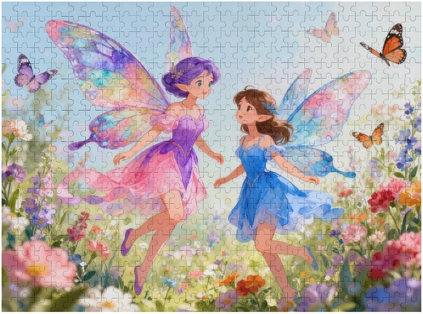 Amazon.com: 5000 Piece Jigsaw Puzzles for Adults Fairy Girls Jigsaw ...
