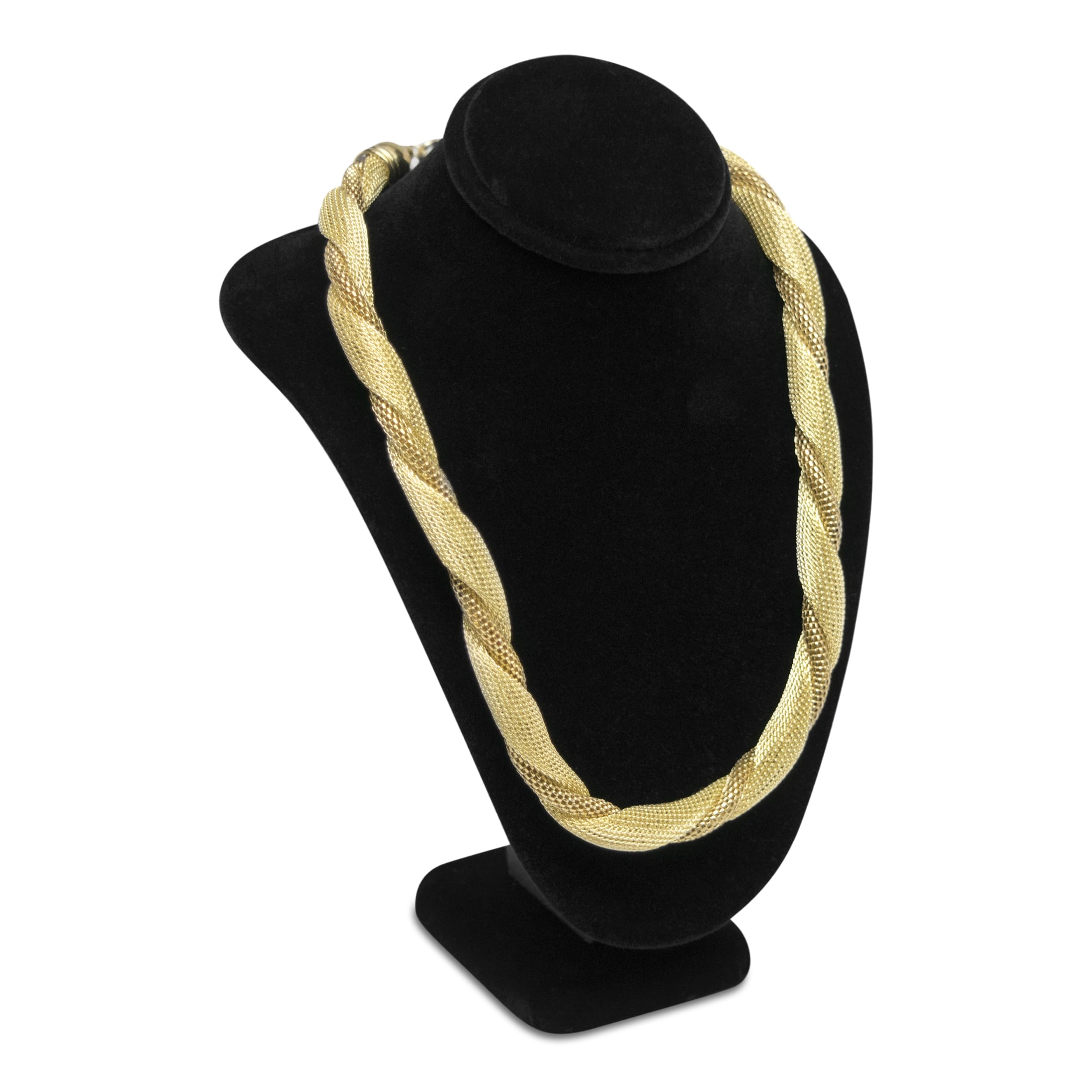 Amazon.com: Novel Box Black Velvet Stand Jewelry Necklace Display 5 ...