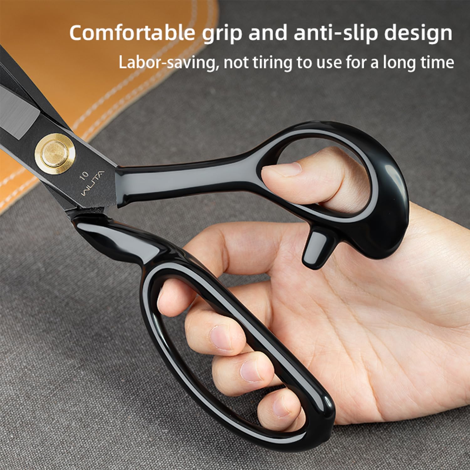 Snapklik.com : Heavy Duty Scissors Fabric Scissors 9 Inch Leather ...