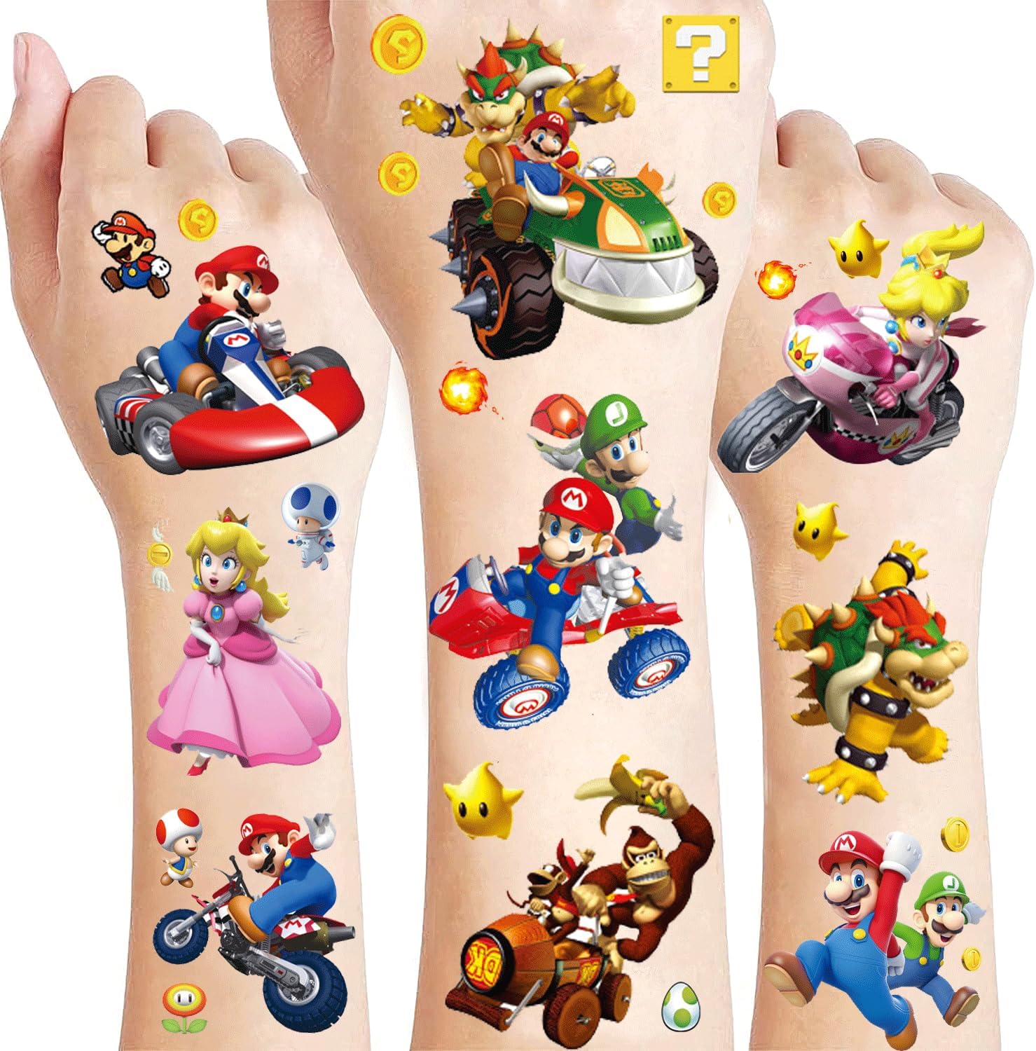 Amazon.com : +200pcs Temporary Tattoos For Kids,Temporary Tattoo Kids ...