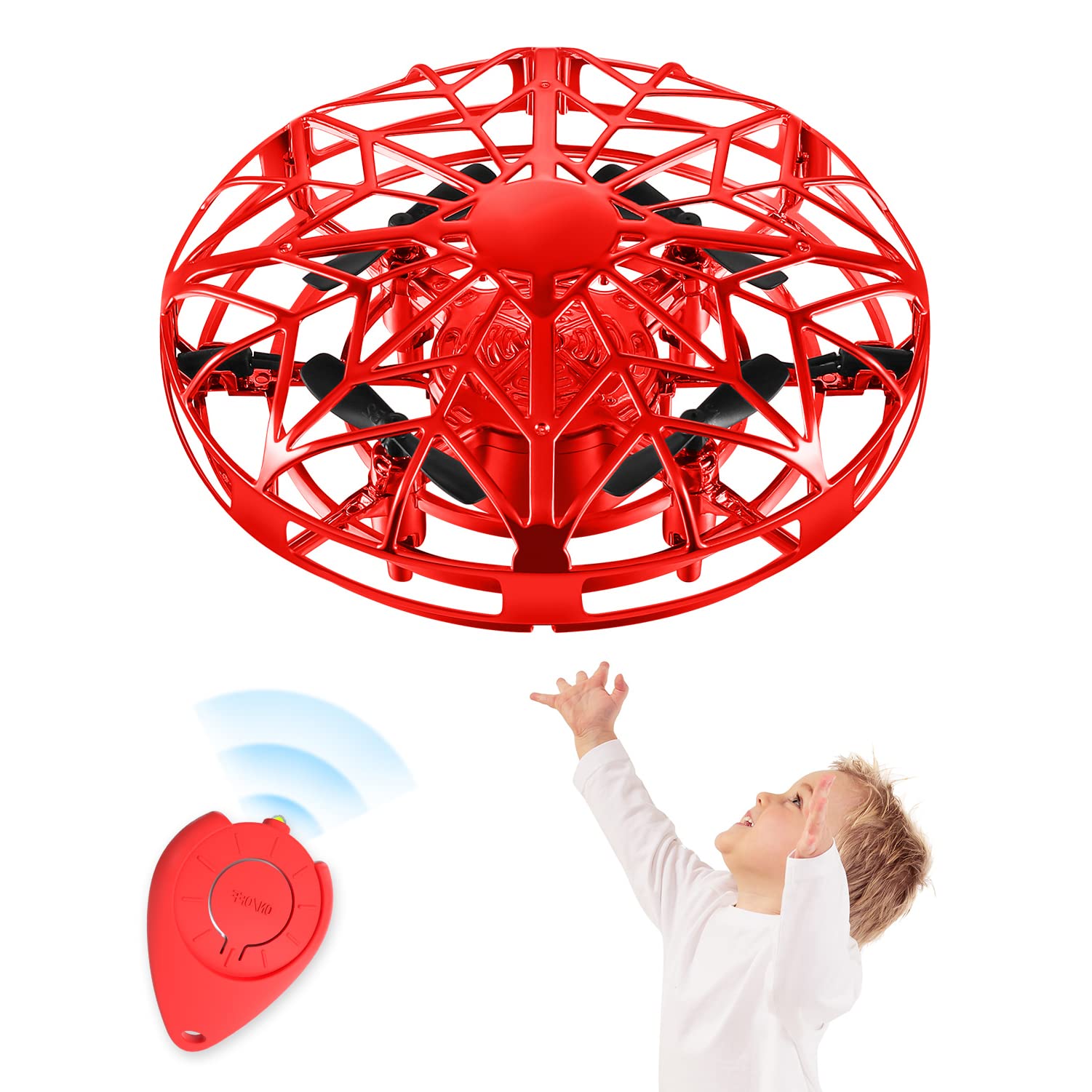 Buy Flying Toy Drone for Kids, Obstacle Avoidance and Hand Operated ...