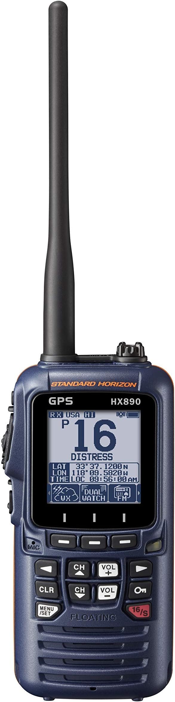Amazon.com: Standard Horizon HX400IS Intrinsically Safe Handheld VHF ...