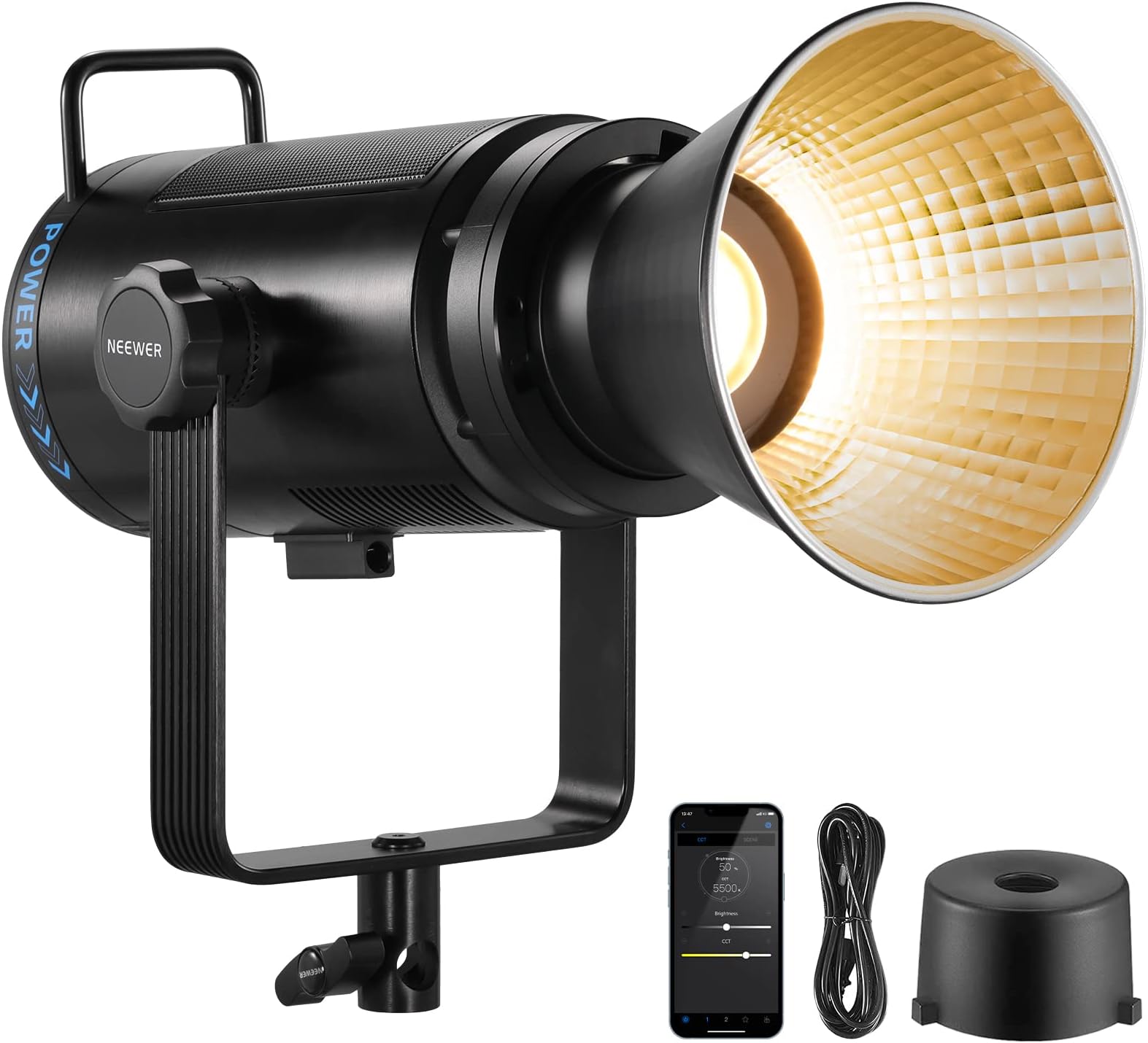 Amazon.com : NEEWER CB200B 210W LED Video Light with 2.4G/APP Remote ...