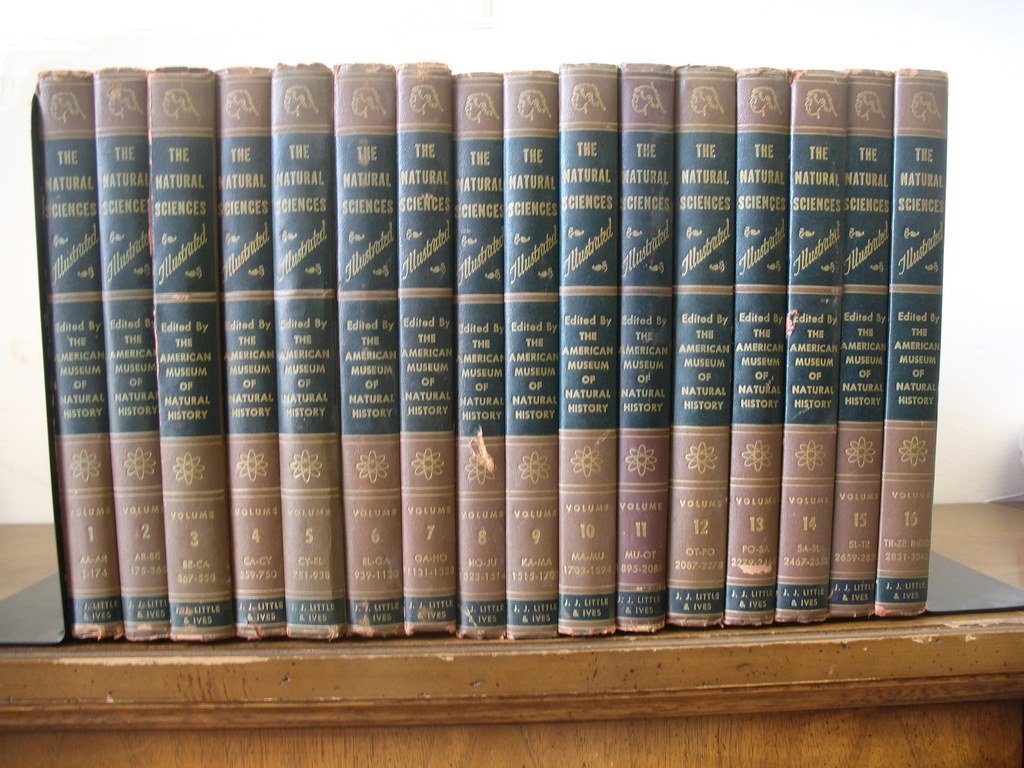 THE NATURAL SCIENCES ILLUSTRATED VOLUME 1 T0 16 COMPLETE SET (THE ...