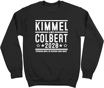 Kimmel And Colbert 2028 - Resistance Roars - protest inspirational ...