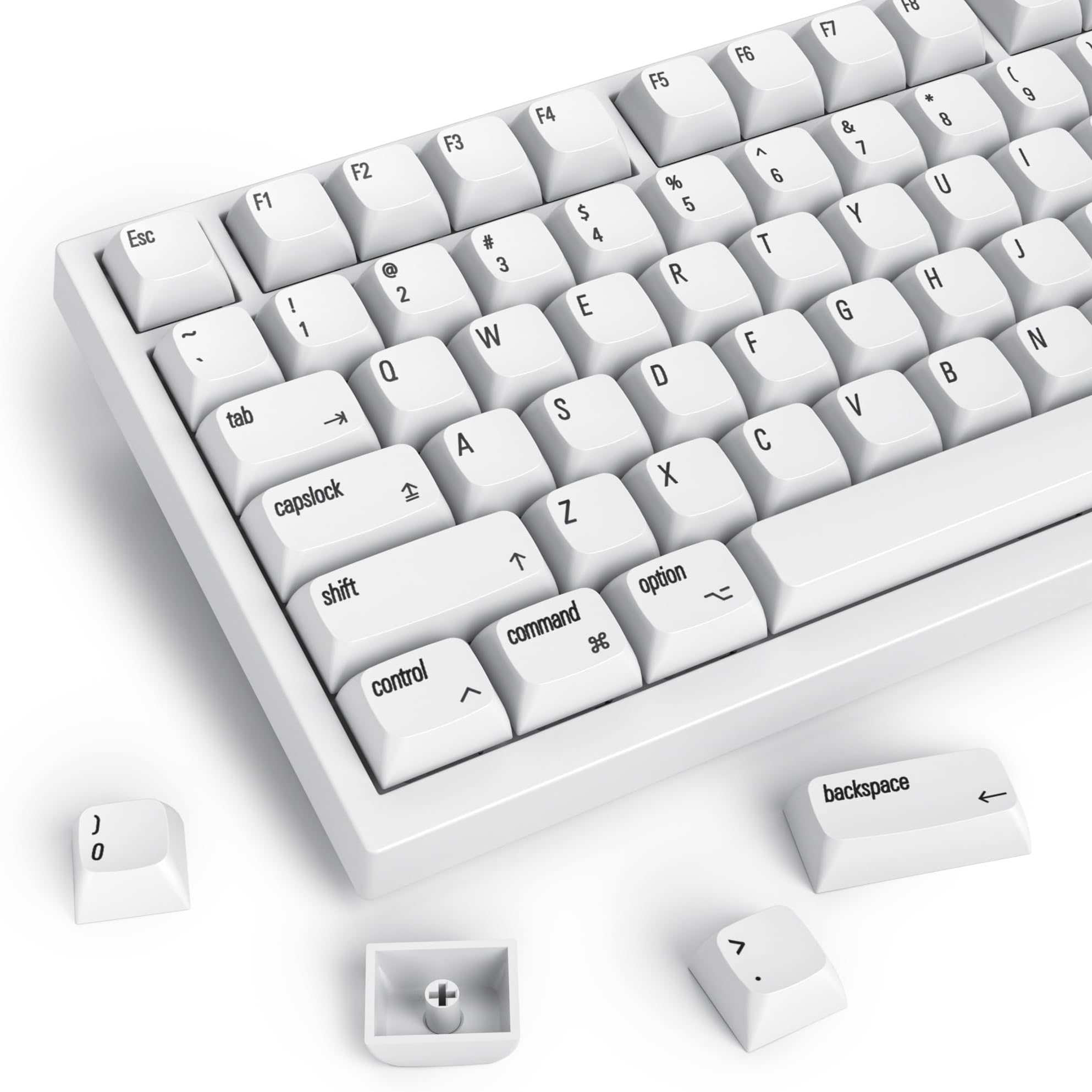 Amazon.com: IDOBAO Retro MA Keycaps for MAC Keyboard/PBT DYE SUB Keycap ...