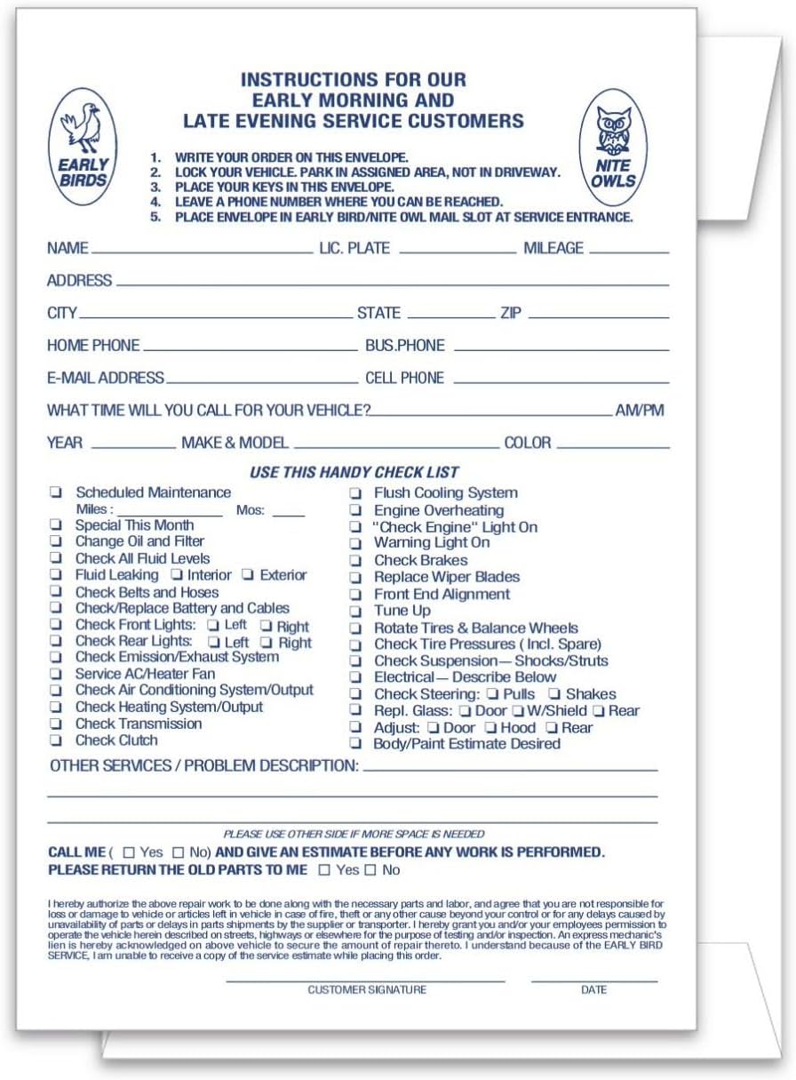 Amazon.com: ShopTrak Night Drop Envelopes (500/box) - Automotive