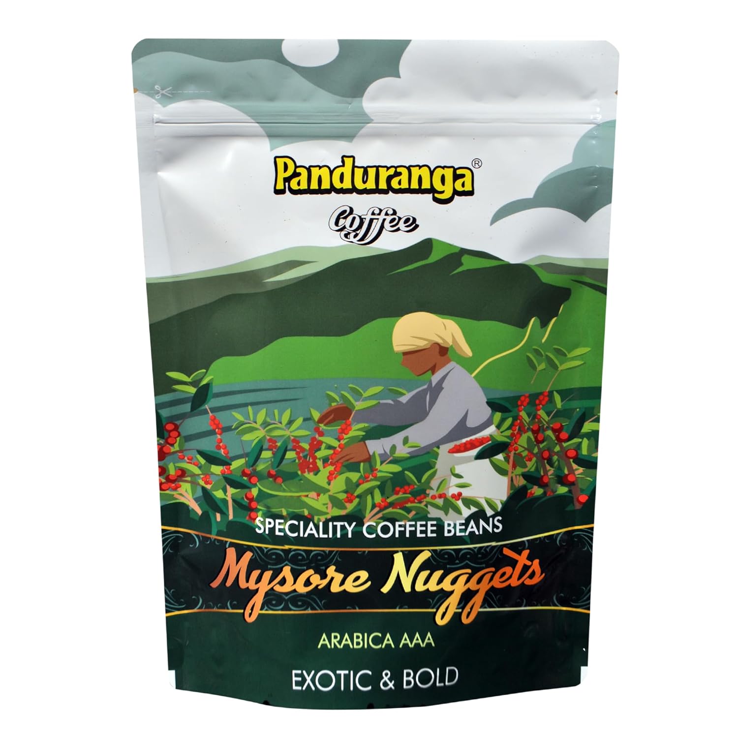 Panduranga Coffee | Mysore Nuggets | 100% Plantation AAA Arabica Coffee ...