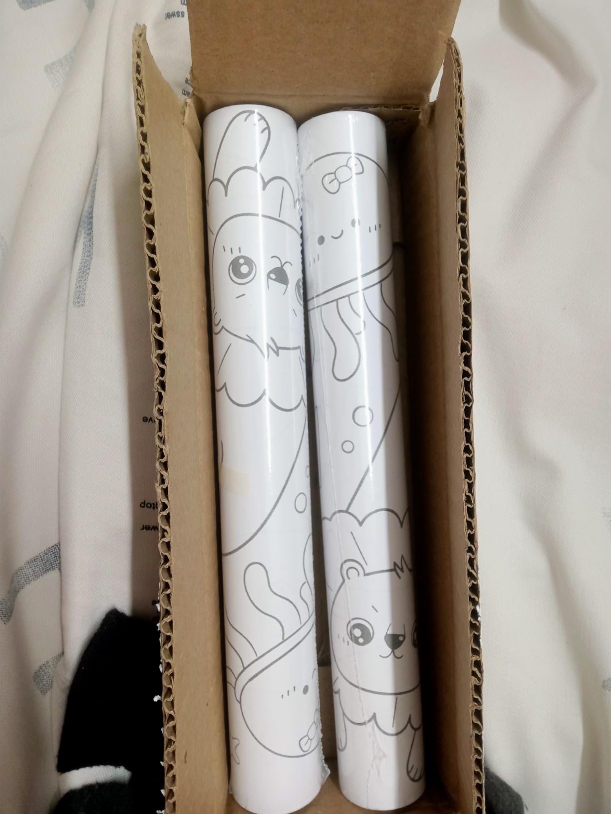 Virav 2 Pcs Coloring Drawing Paper Roll for Kids, 300 x 30 cm, Pack of ...