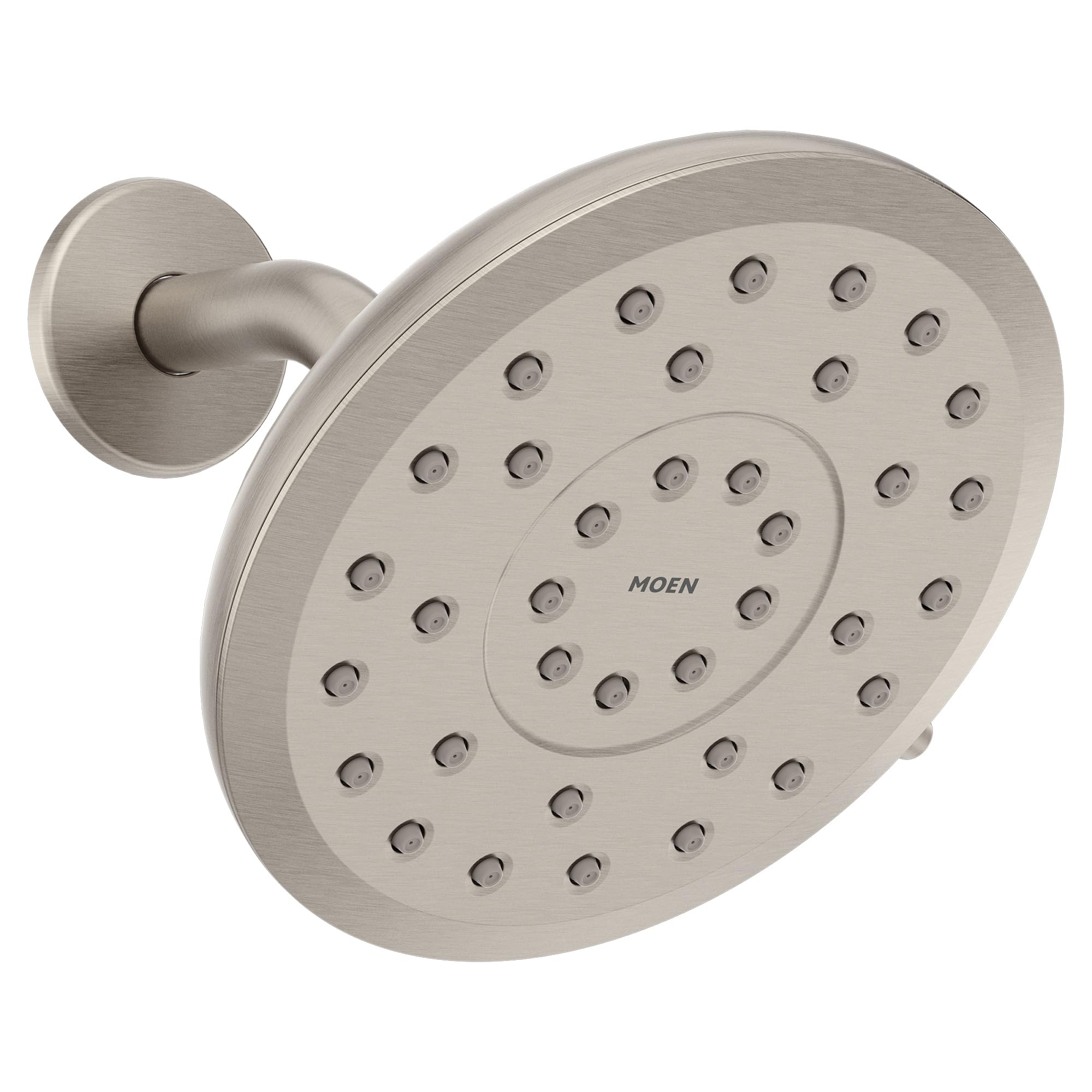 Moen Verso Eco-Performance Infiniti Dial Round Rain Shower Head, 6-Inch ...