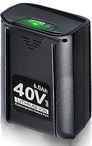 Amazon.com: 40V Max 6.0Ah Lithium Ion Battery Replacement for Kobalt 40-Volt Battery KB2540C-06 ...