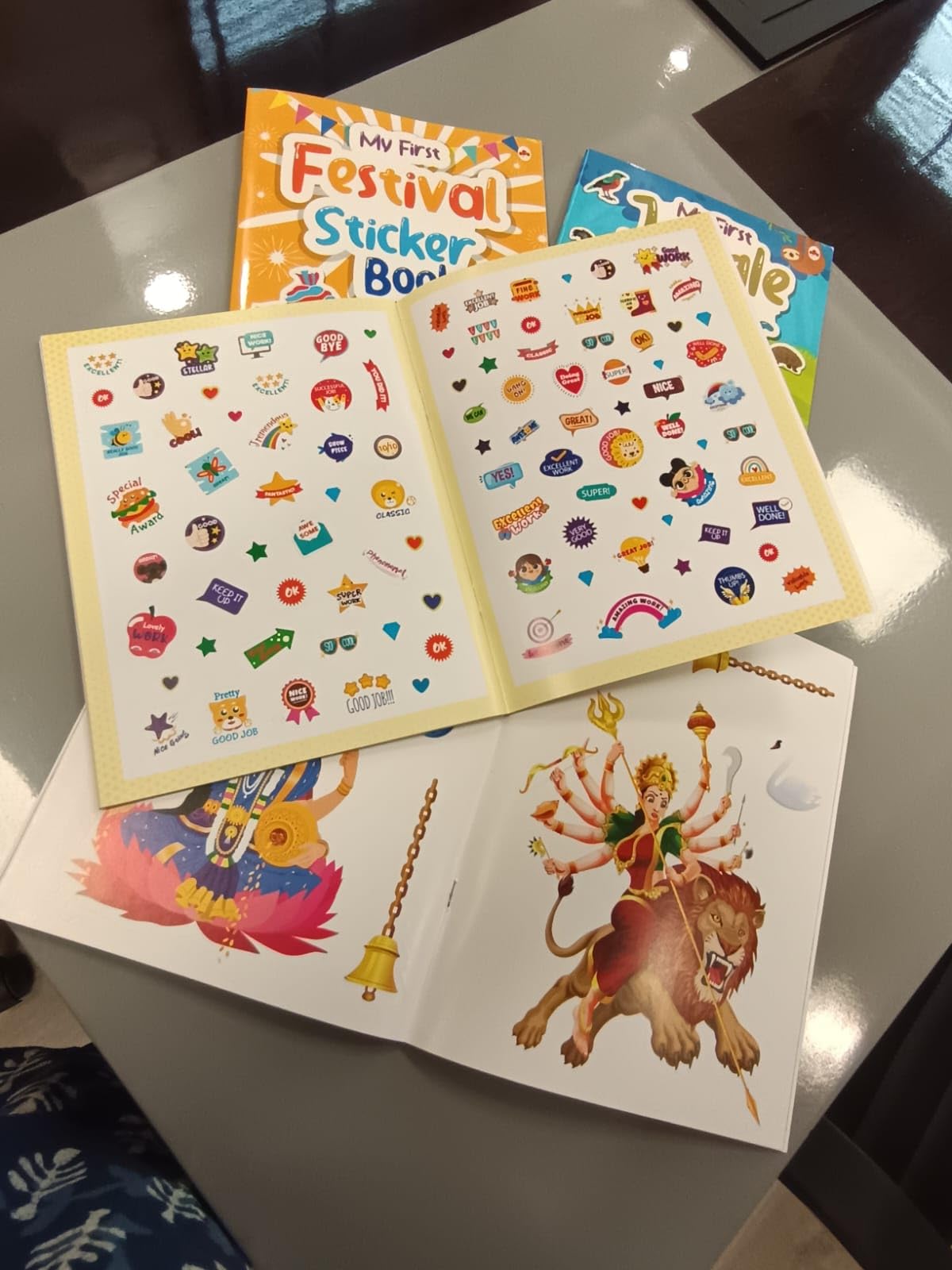 Buy Sticker Books (Set of 4 Books) - Gods and Goddesses, Festivals ...