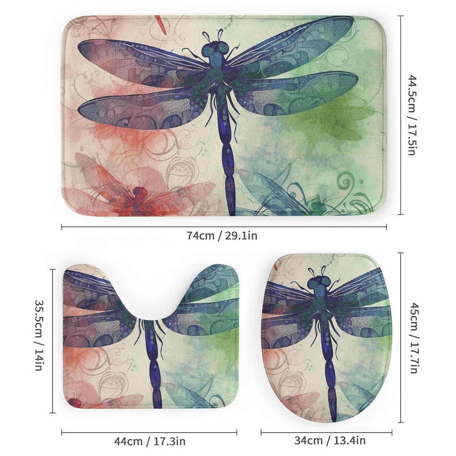 Dragonfly Bathroom Sets Ted Baker Dragonfly Bath Mat Mono | Bedeck
