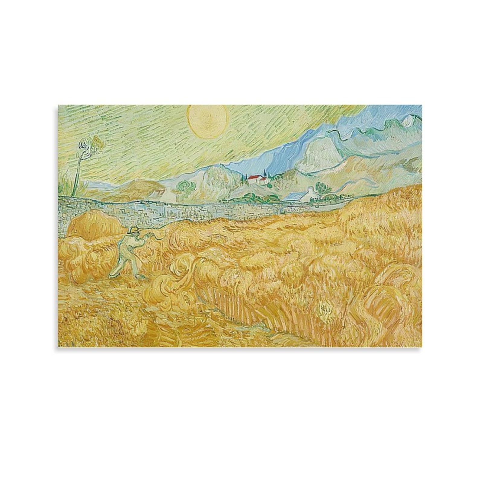 Cornfield Painting Vincent Van Gogh
