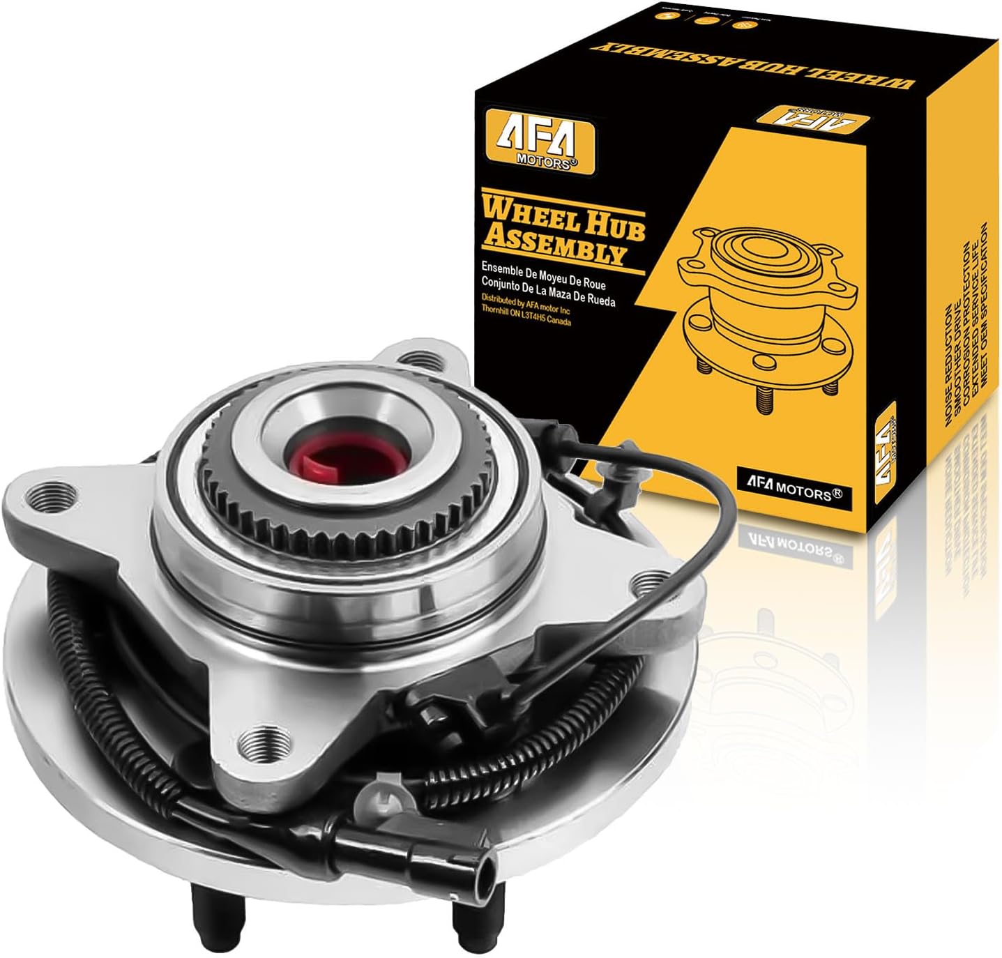 Amazon.com: Afa Motors 515119 Front Wheel Bearing Hub Assembly 4WD 4x4 ...