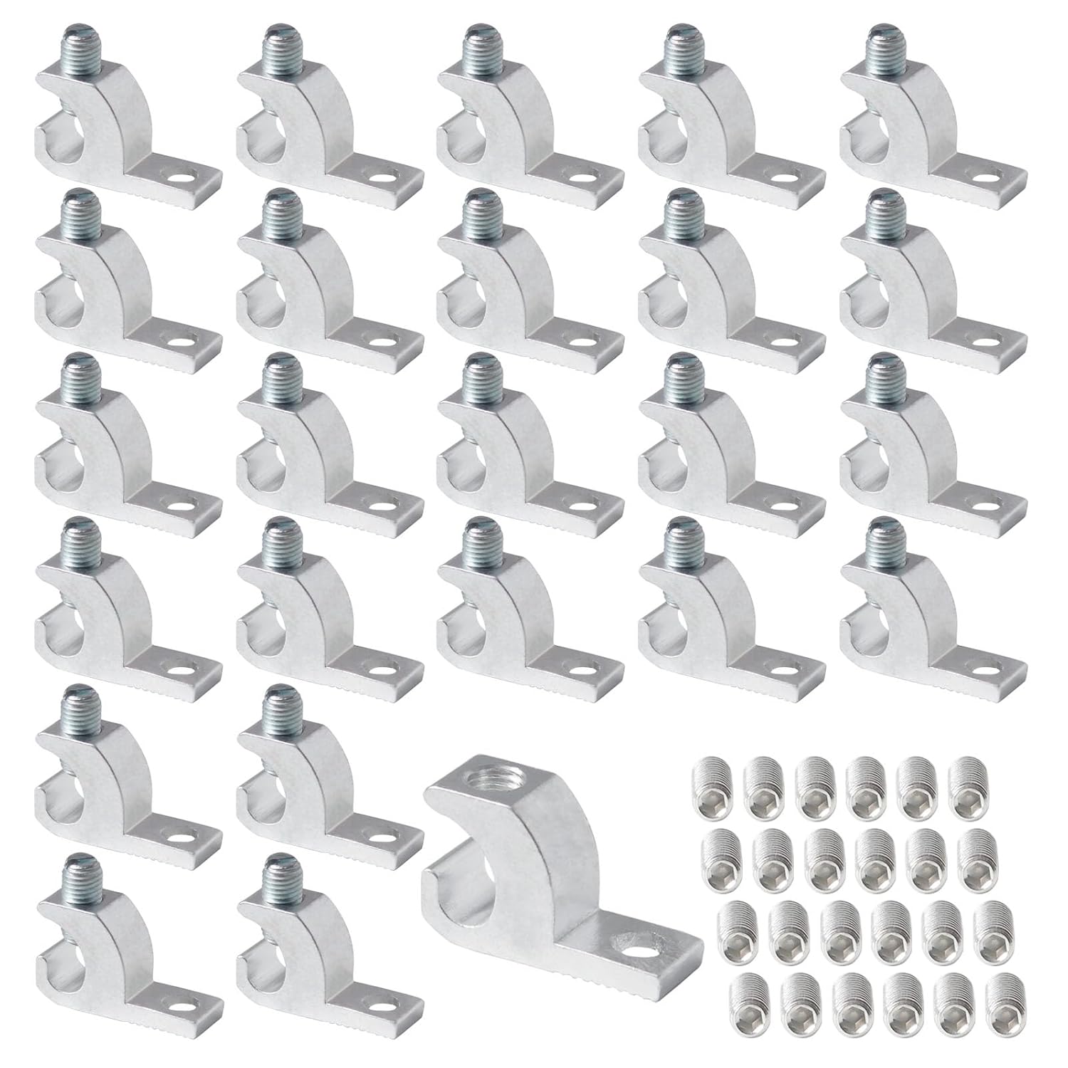 Amazon.com: Lay in Connector Pool Bonding Lug, 24 Pack Aluminium Lay-in ...