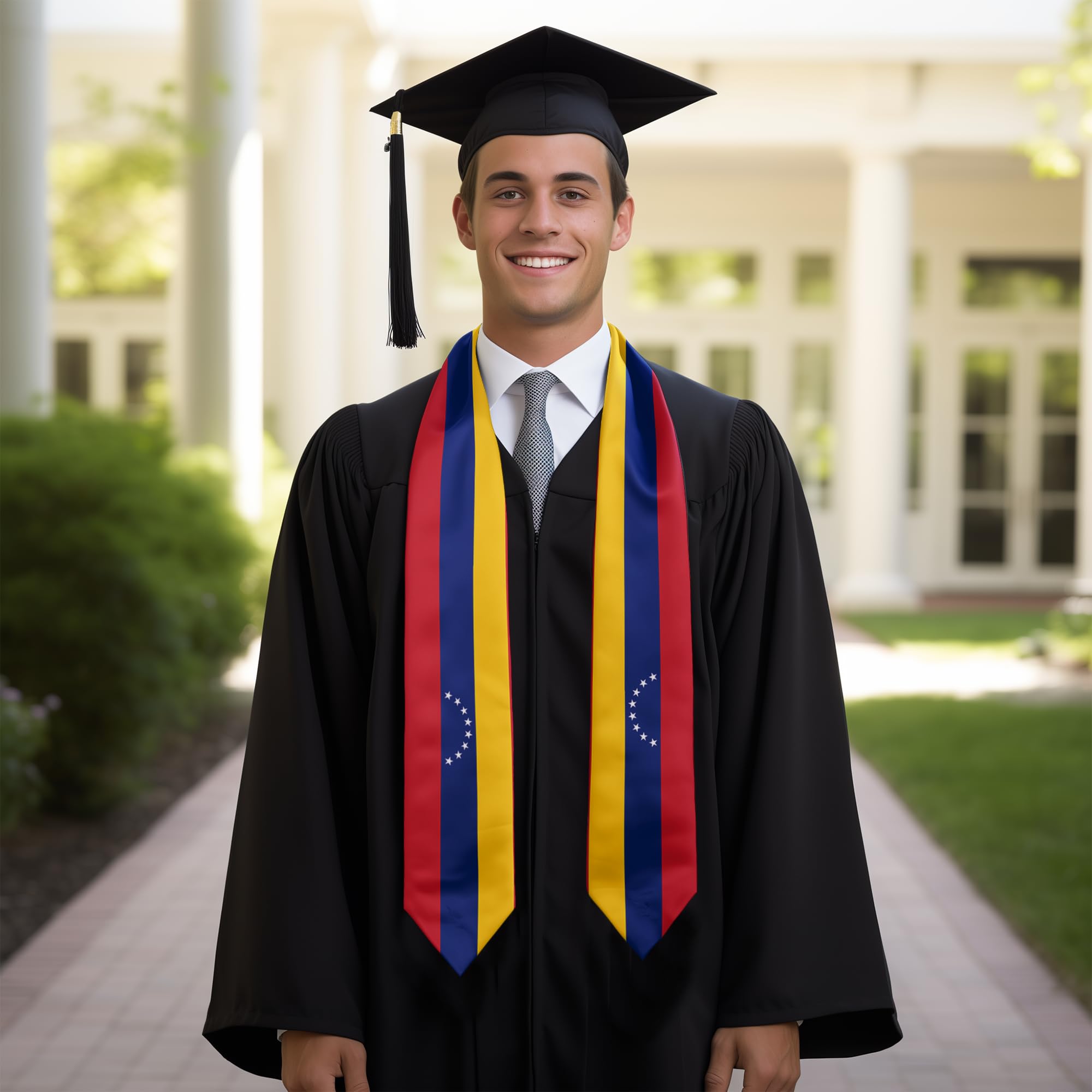 Snapklik.com : Venezuela Flag Graduation Stole Graduation Sash Scarf ...