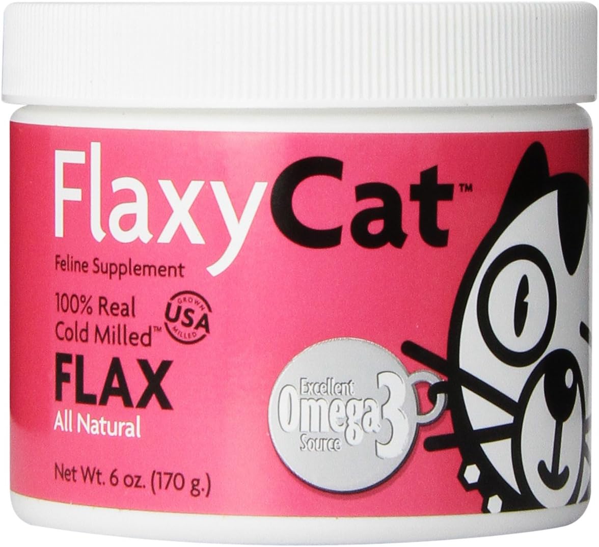 Amazon.com: Stober Farms Flaxy Cat, Milled Brown Flax Seed, 6-Ounce ...