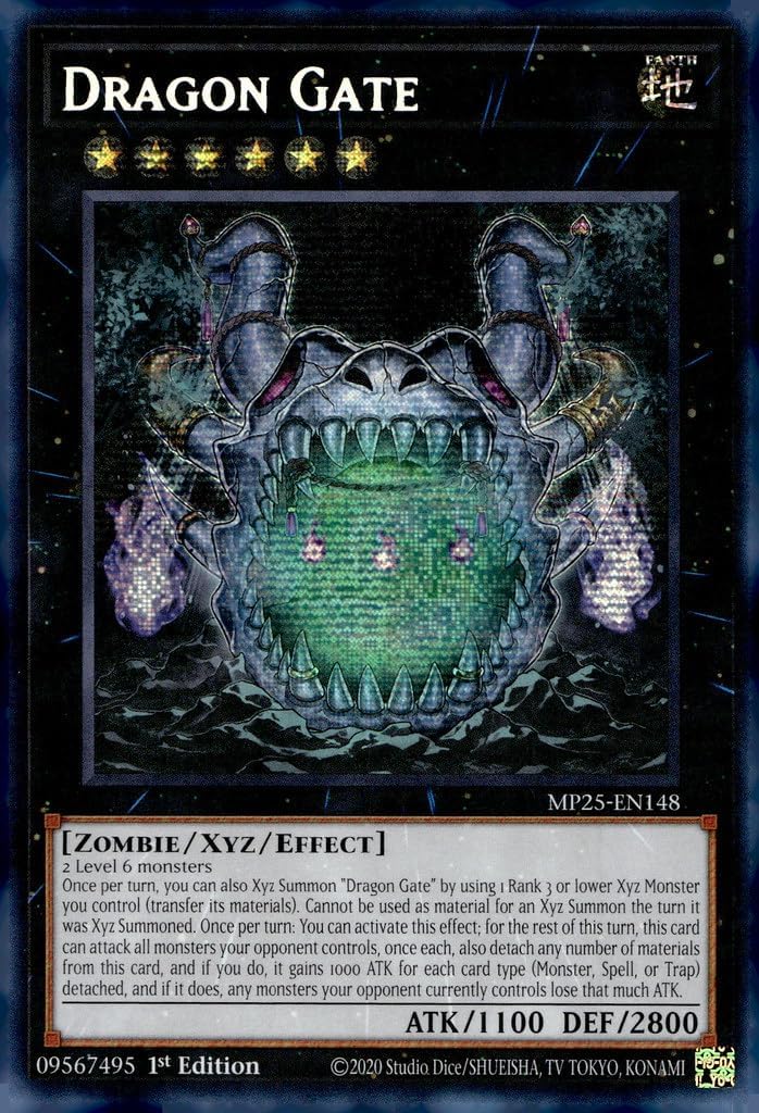 Amazon.com: Dragon Gate - MP25-EN148 - Prismatic Secret Rare - 1st ...