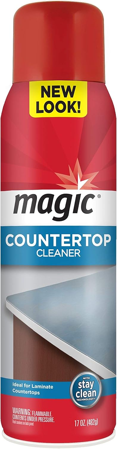 Amazon.com: Magic Countertop Cleaner 17Oz. Aerosol (Package May Vary) 2 ...