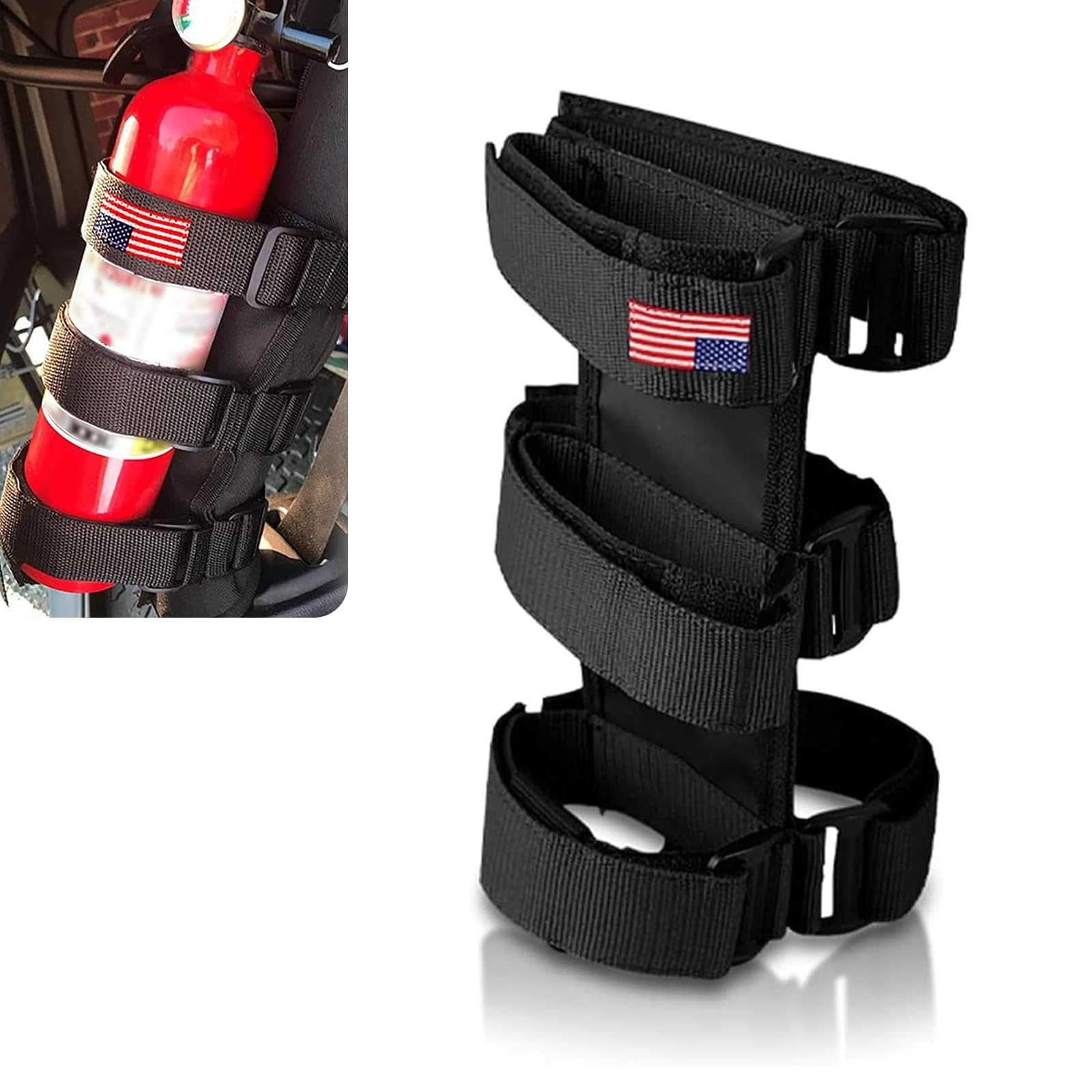 Snapklik.com : Nodteem 1 PC Car Fire Extinguisher Fixing Strap ...