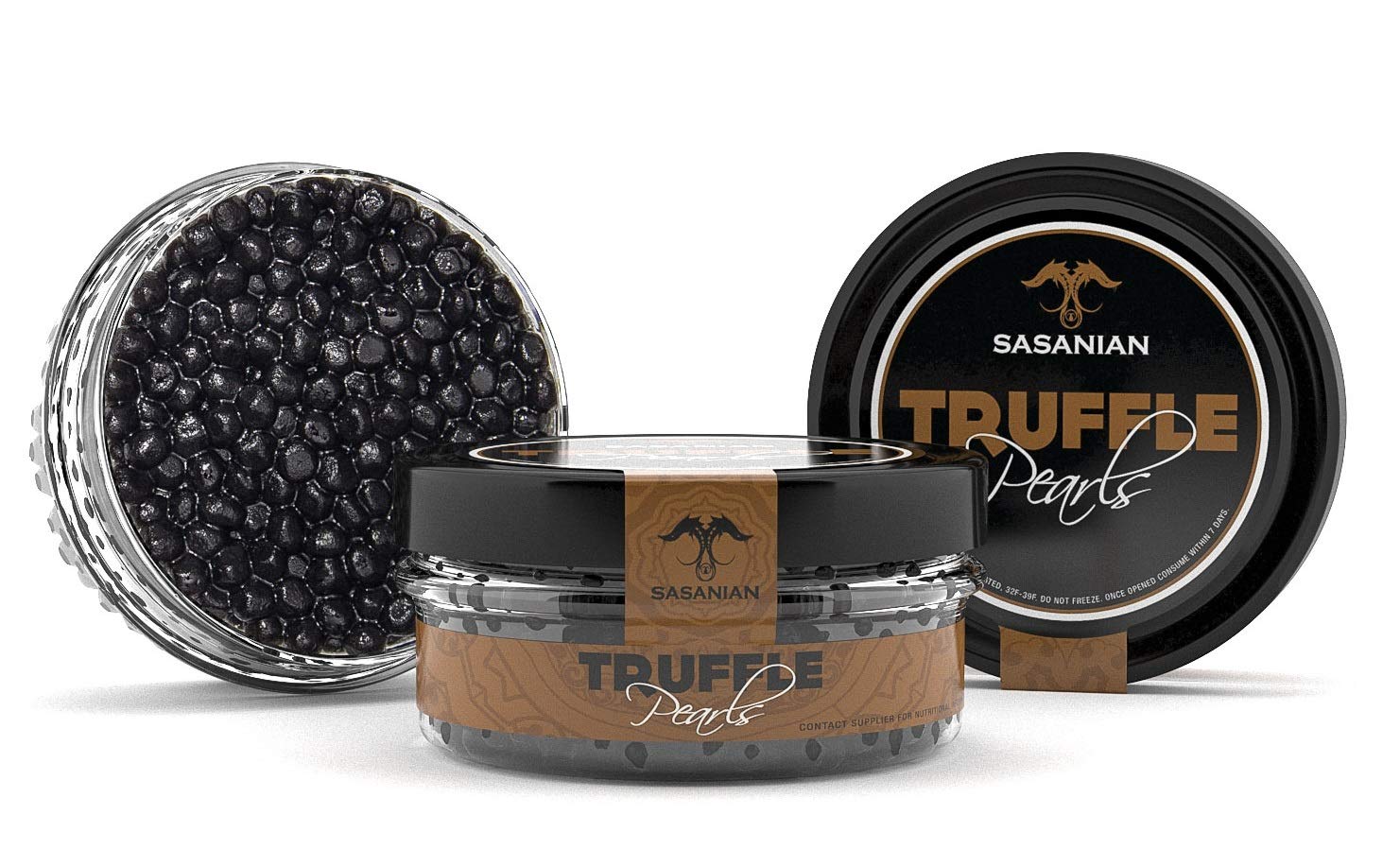 Amazon.com: GUARANTEED FRESH! Truffle Pearls Caviar 4 Oz Jar : Grocery ...