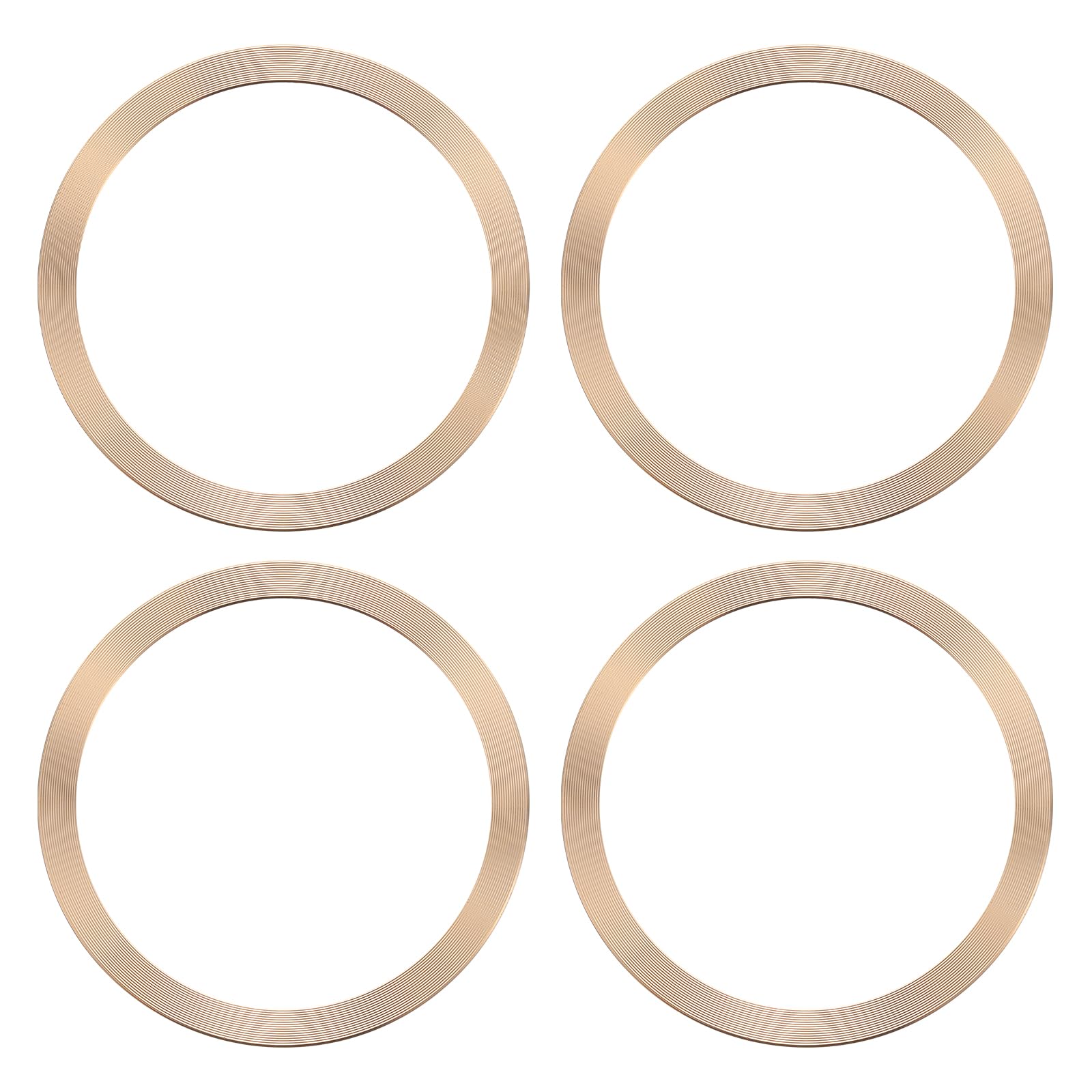 Amazon.com: MECCANIXITY Universal Metal Ring Sticker Wireless Magnetic ...