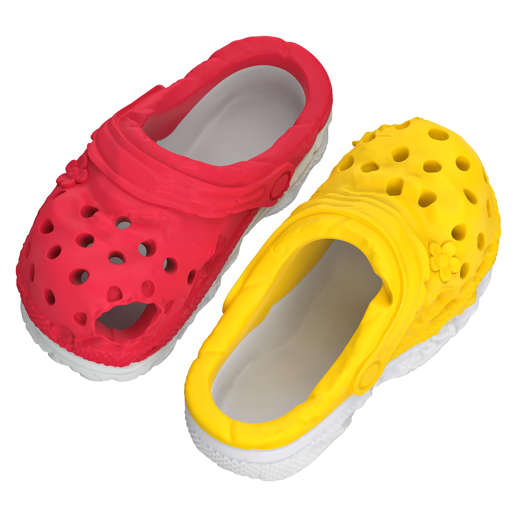 GORK AI Dog Toys Indestructible - 2 Pack Slippers Shape Indestructible ...