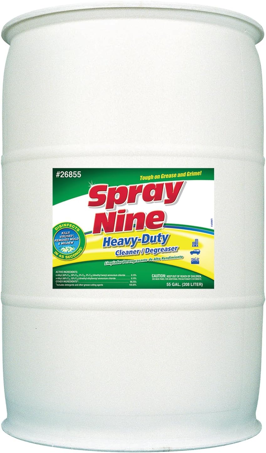 Amazon.com: Spray Nine 26855 Tough Task Cleaner and Disinfectant - 55 ...