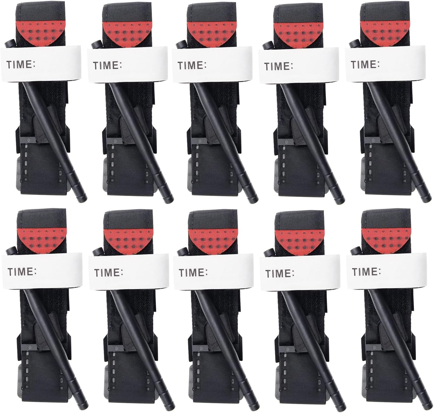 Black Tourniquet, 10 Packs Emergency Hemorrhage Nepal | Ubuy